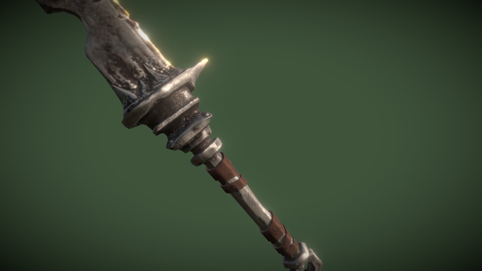 Stylized sword (Game-ready) - 3D model by darksamudra [be8b91e] - Sketchfab