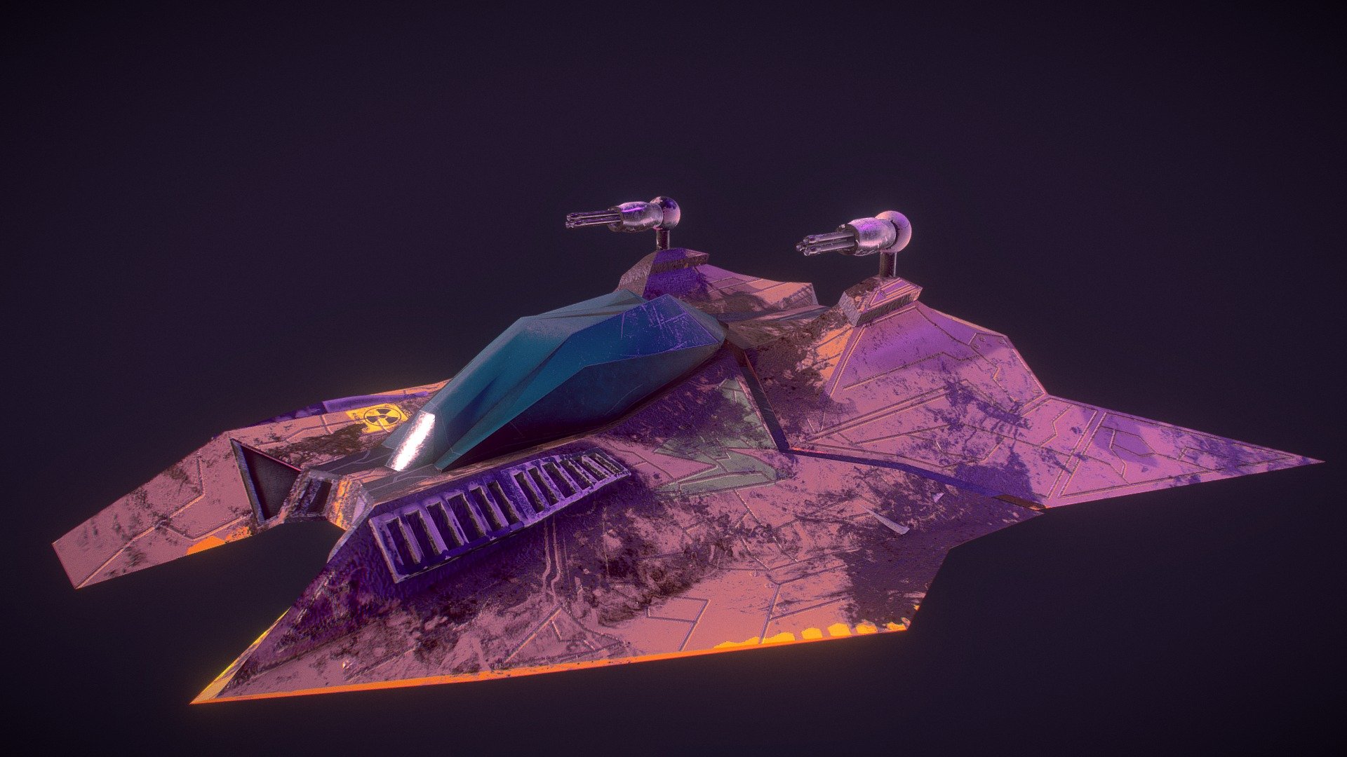 Bee Ship - Download Free 3D model by Jascat [be8c5e7] - Sketchfab