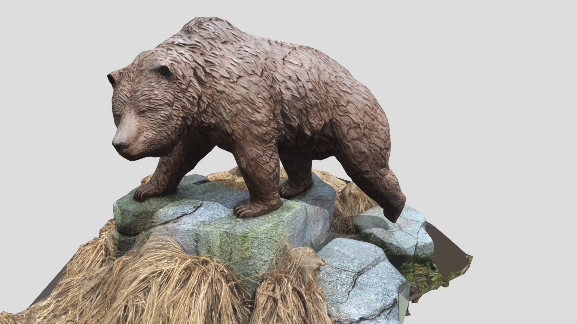 Bear - 3D model by Aero_Geometrics [be8d485] - Sketchfab