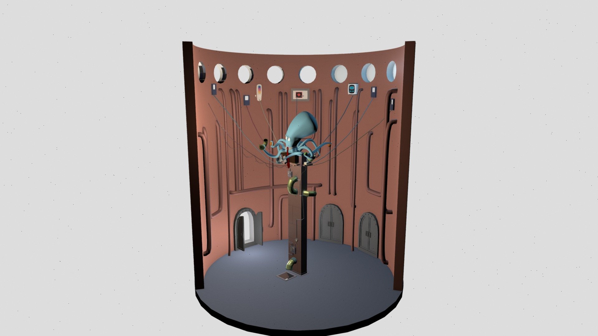 Hypothalamus room - Fabulous Brainhouse - 3D model by alexandr.pinault ...