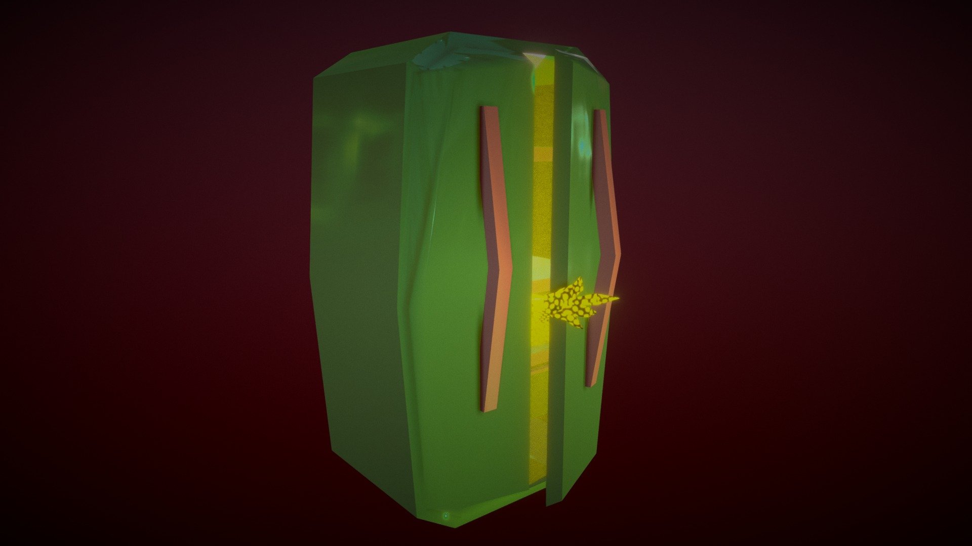 Evil Fridge: Household Props Challenge Day 23 - Buy Royalty Free 3D ...