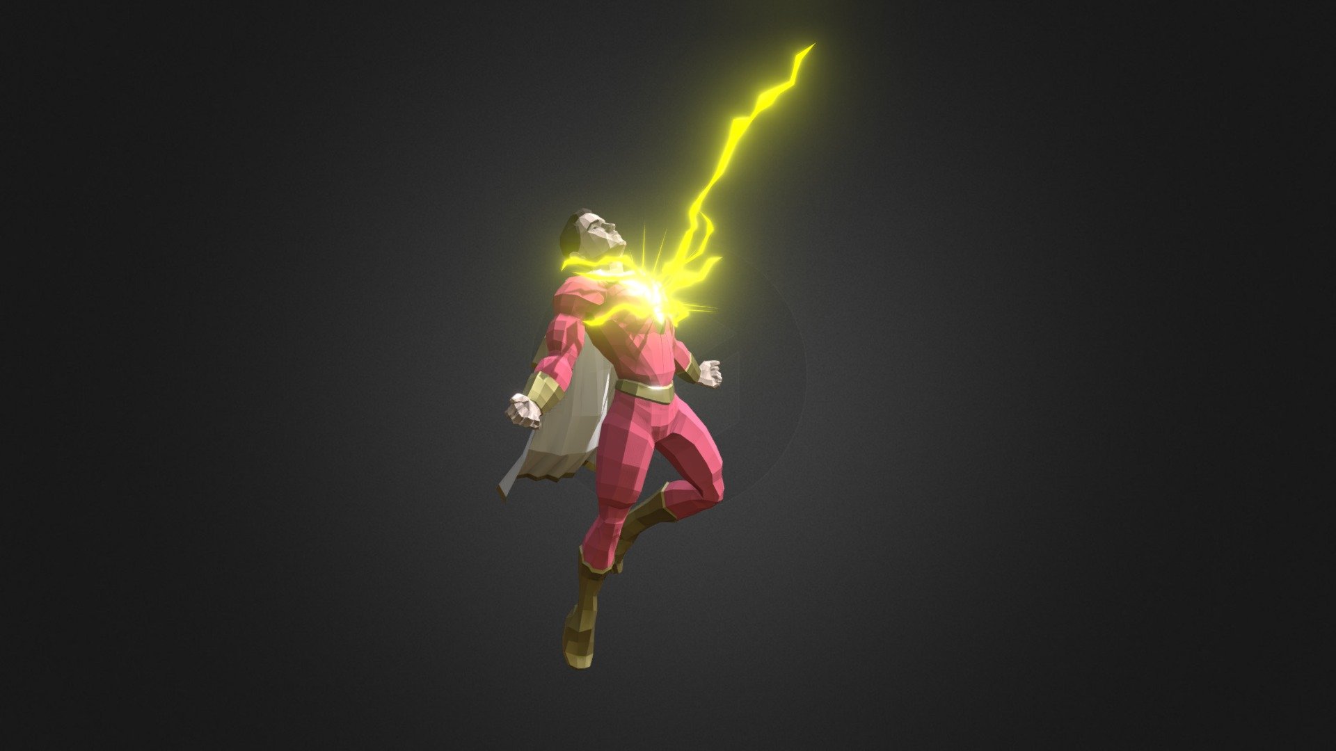 Shazam (Zachary Levi) - Download Free 3D model by DavidA3D [be9089f ...