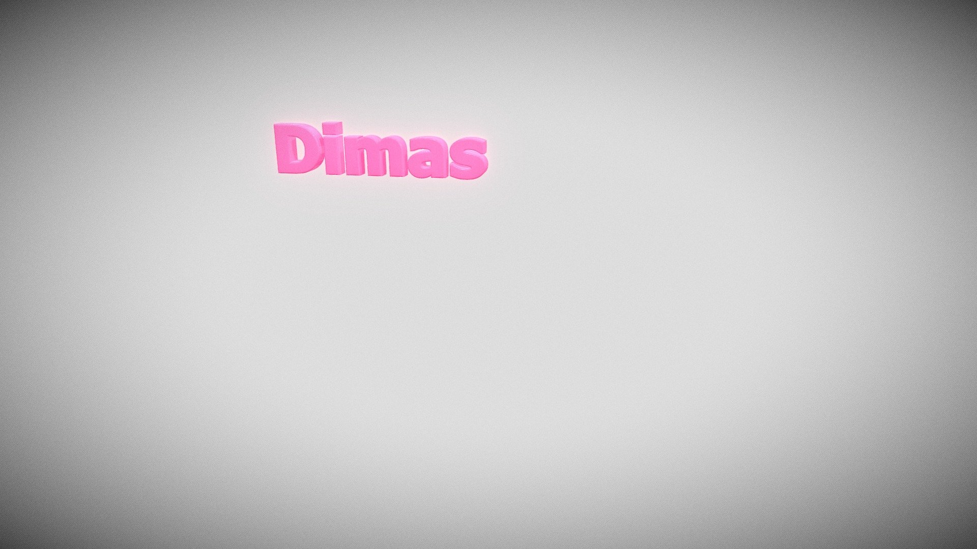 3D Text Name Animation - 3D model by Dimas Eko (@dimasz) [be909db ...