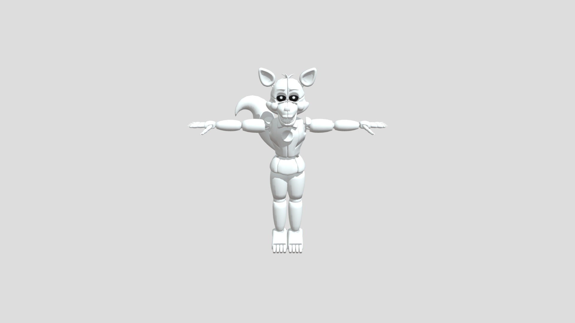 Lolbit (3D! Of Placing) (white or color version) - Download Free 3D ...