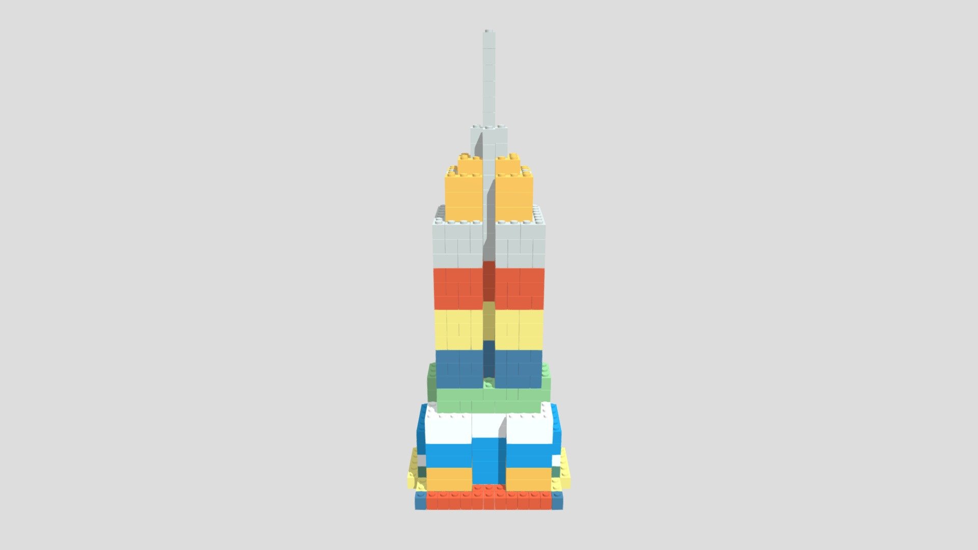 Empire State Building - 3D model by Jeet Mukesh Hirani (@jeethhirrani ...