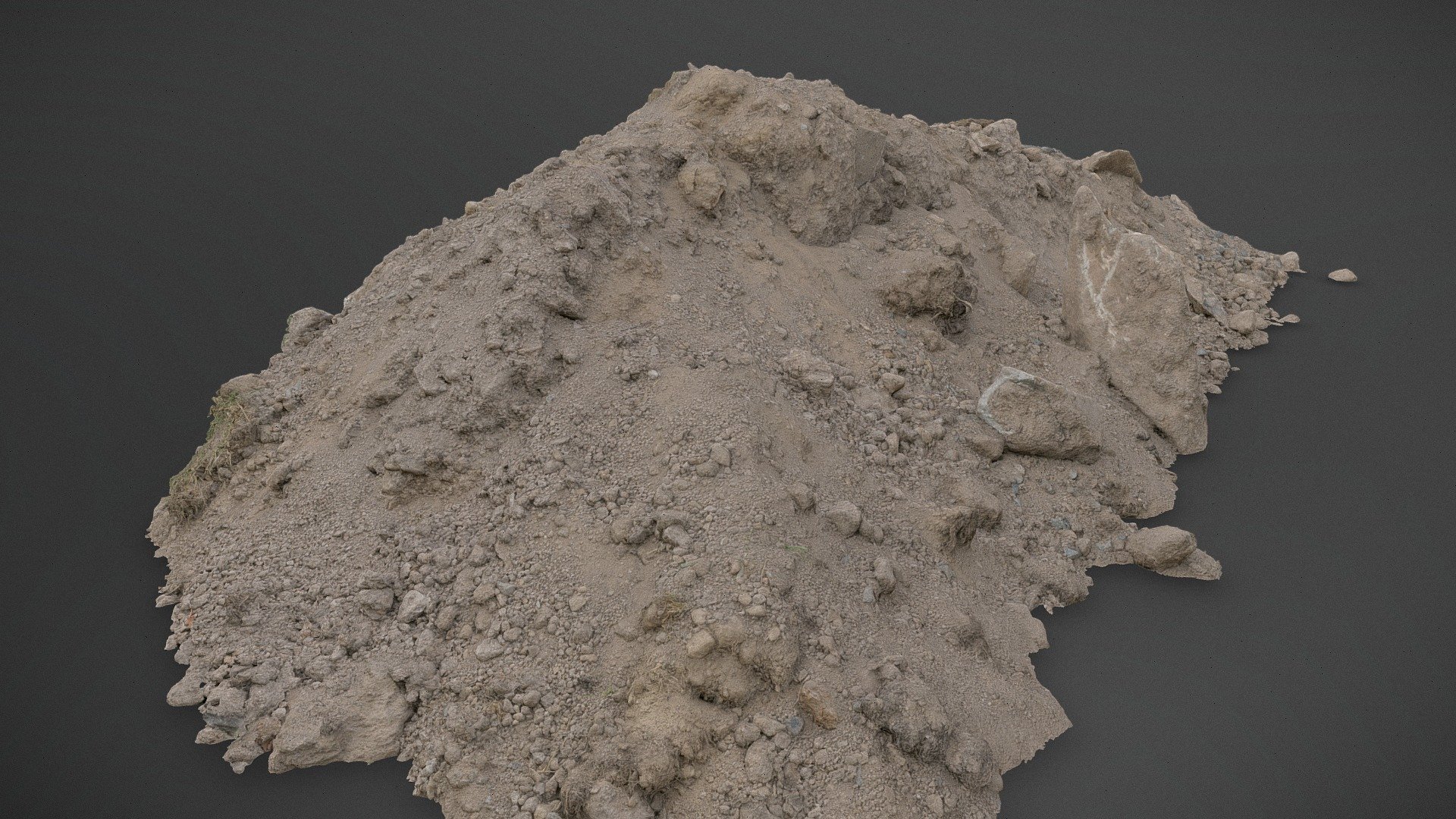 Sharp stone dirt pile - Buy Royalty Free 3D model by matousekfoto ...