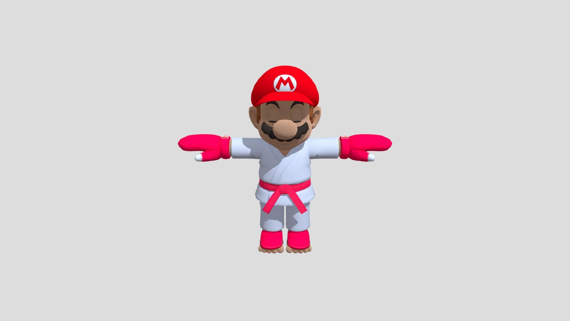 Mario_model_bodykarate - Download Free 3D model by ericajanaina0 ...