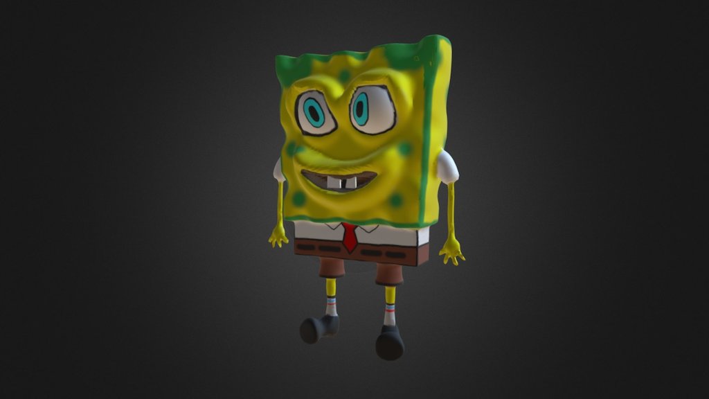 SpongeBob SquarePants - 3D model by A Rahman ATIK (@atik2210) [be97875 ...