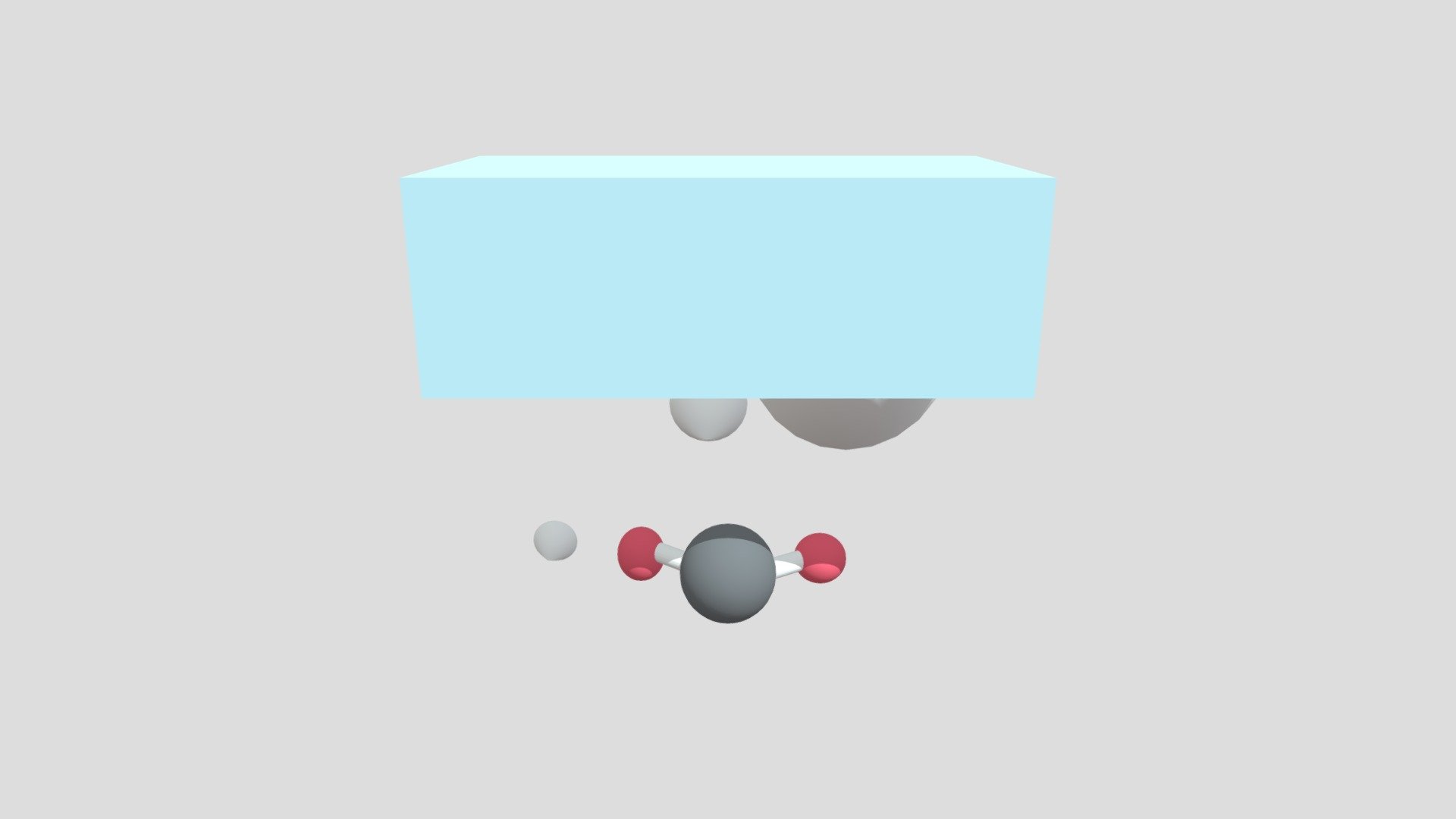 Carbon Dioxide Molecule - 3D model by sam (@23samantha.b) [be99daa ...