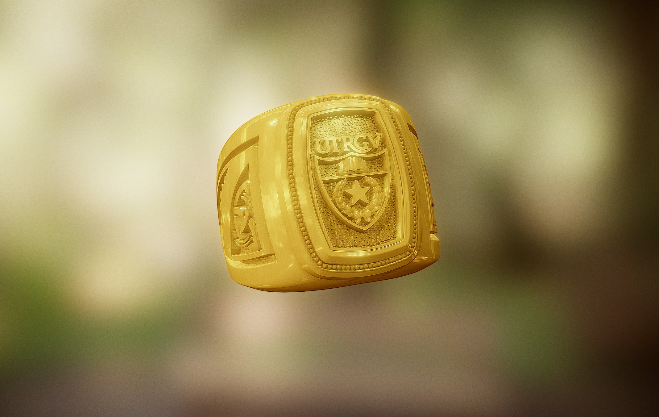 UTRGV Liberal Arts Class Ring - Download Free 3D model by utrgv ...