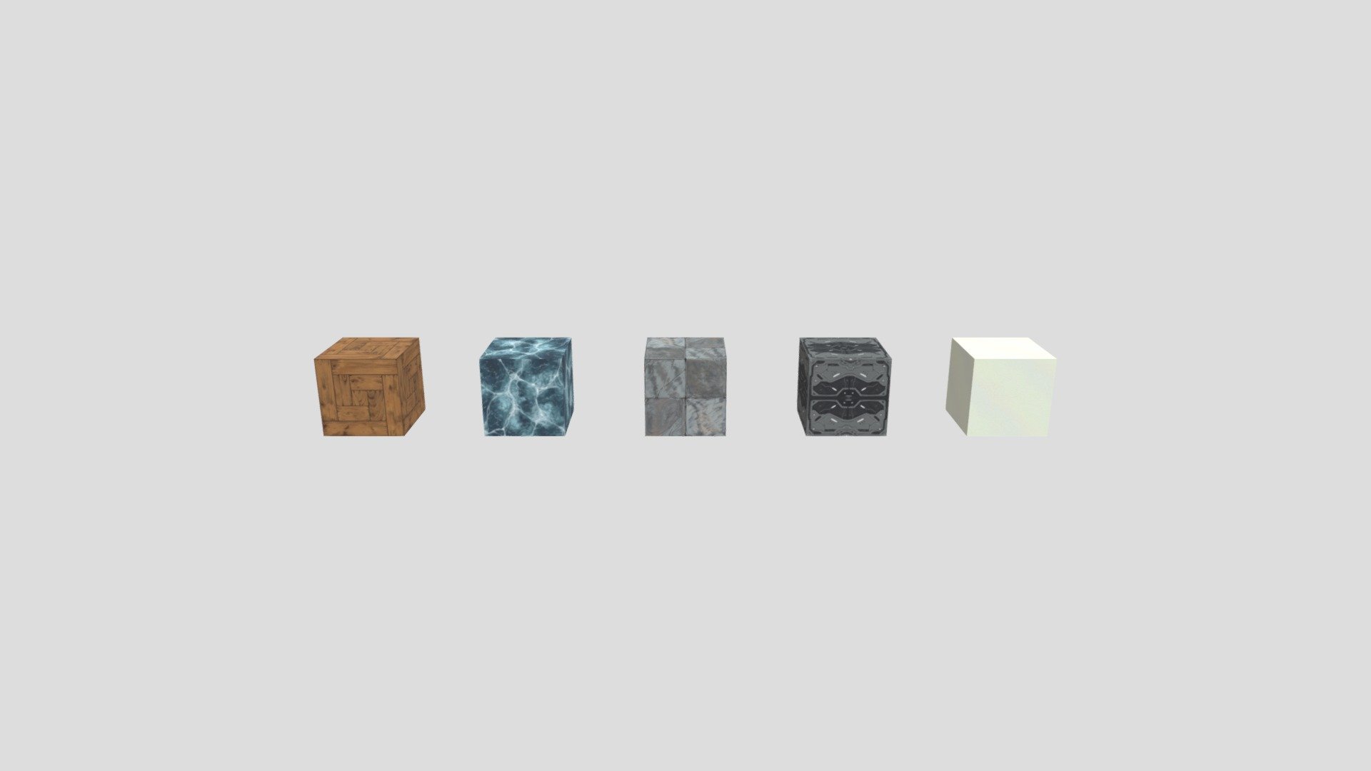 handpainted blocks - 3D model by usalia [be9ca1c] - Sketchfab