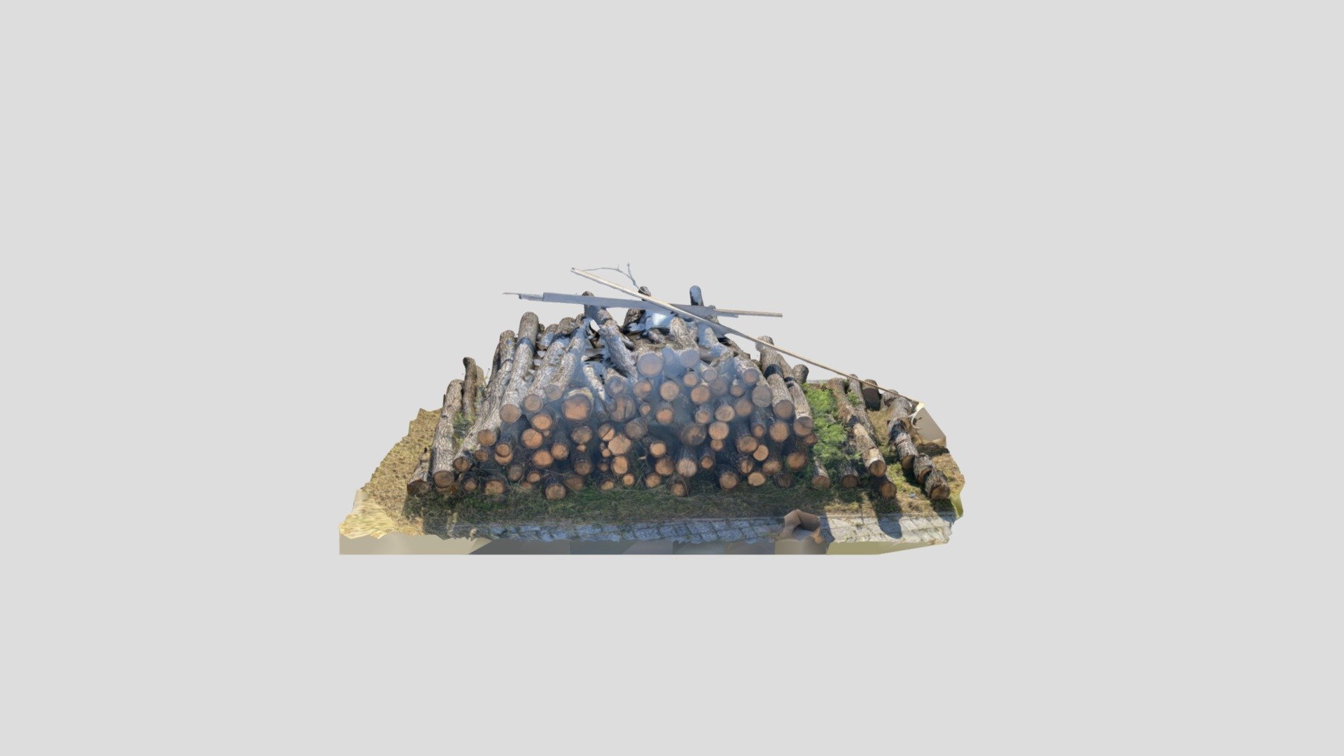 Log Pile - Download Free 3D model by JordanoLucas (@Jordano_Lucas ...