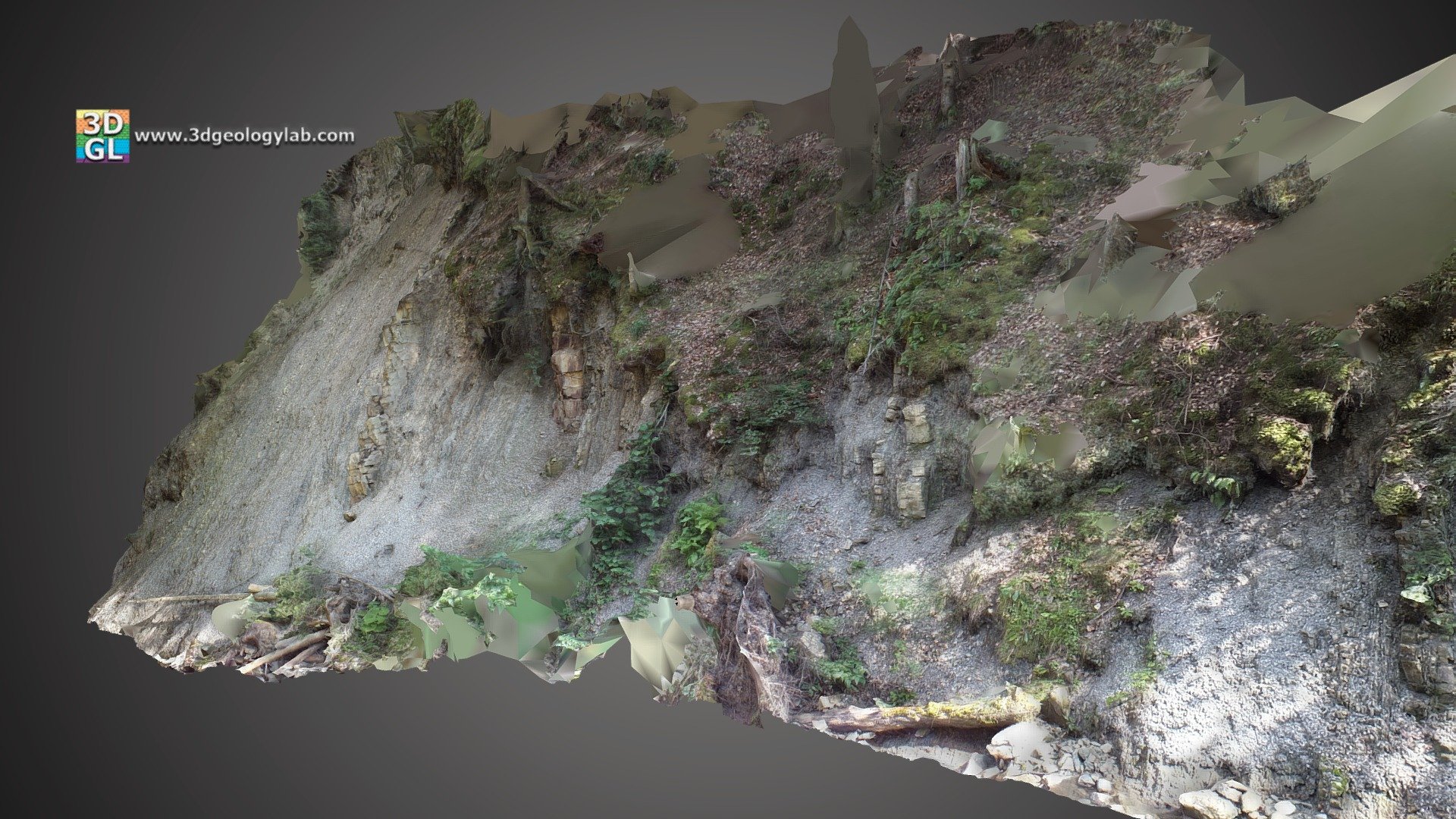Outcrop (Nmt7) - 3D model by 3D Geology Laboratory (@3DGeologyLab ...