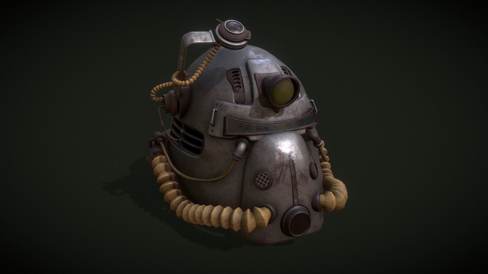 Fallout T-51b Helmet - Download Free 3D model by Iñaki "nani ...