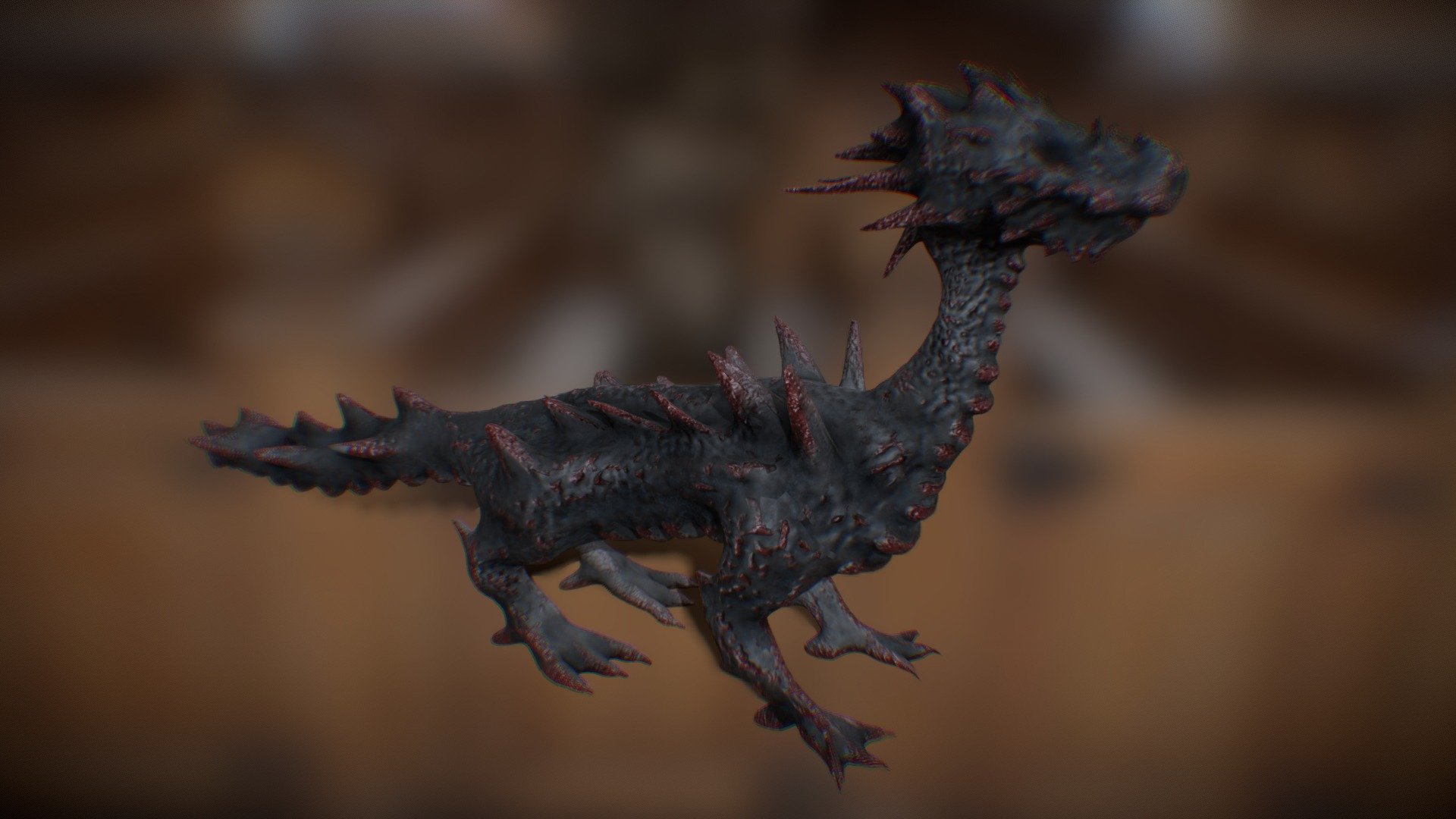 Dragon - 3D model by aesre938 (@azizelabed84) [be9d022] - Sketchfab