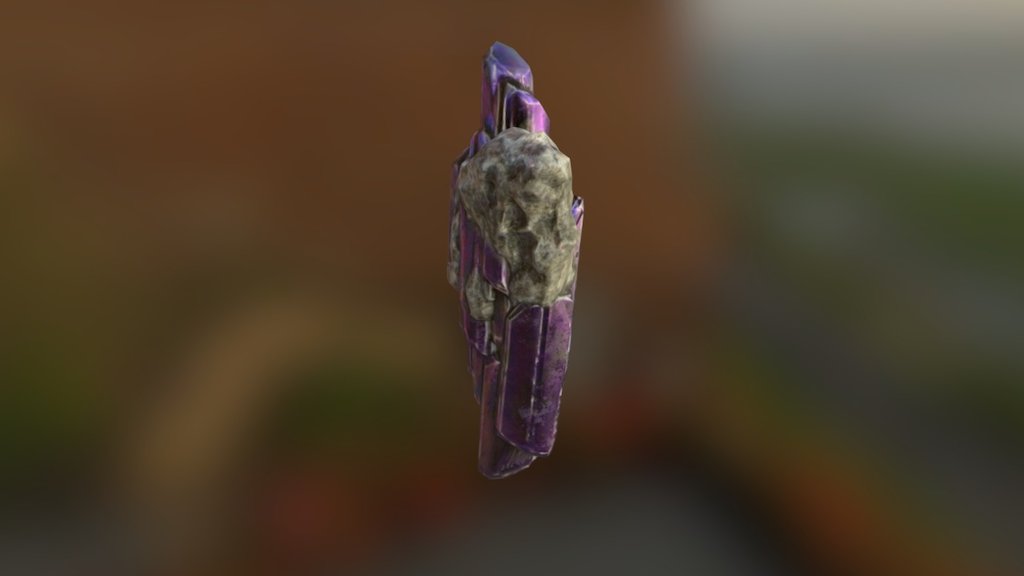 Crystals in Rock - 3D model by Jason Rosenstock (@JasonRosenstock ...