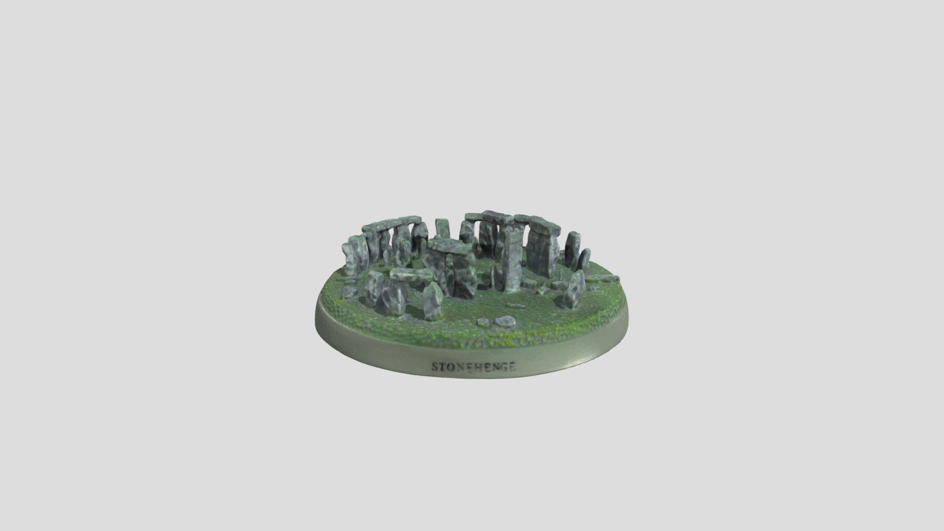 Model of Stonehenge - 3D model by Aberdeen City Libraries ...