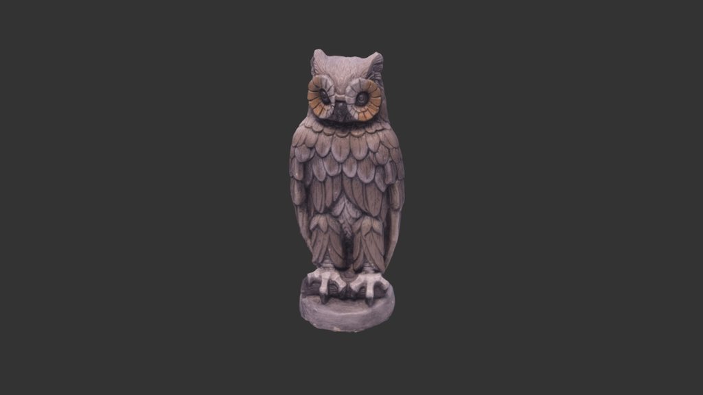 Gamma the Owl - 3D model by iqcenter [be9f8a5] - Sketchfab