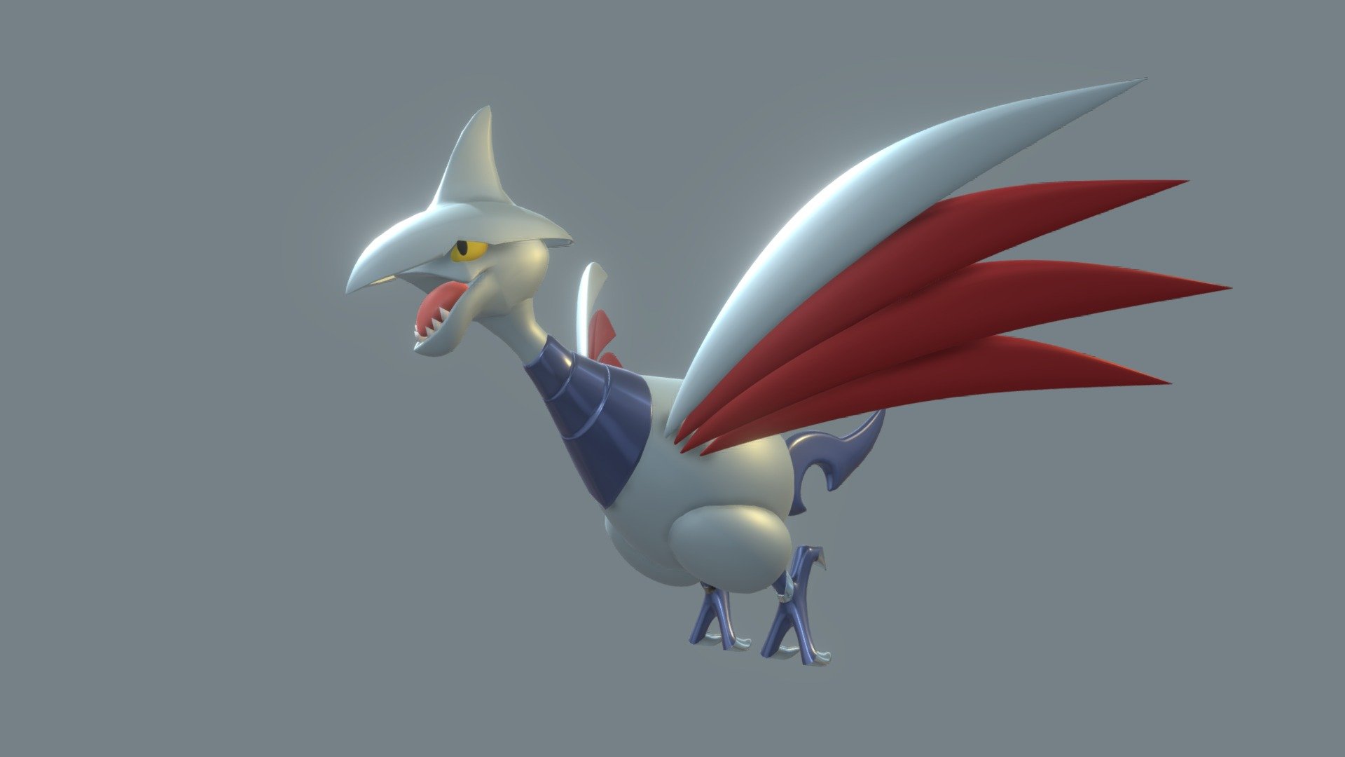 skarmory - 3D model by Nemi_Selvik (@Nemi66) [be9fbce] - Sketchfab