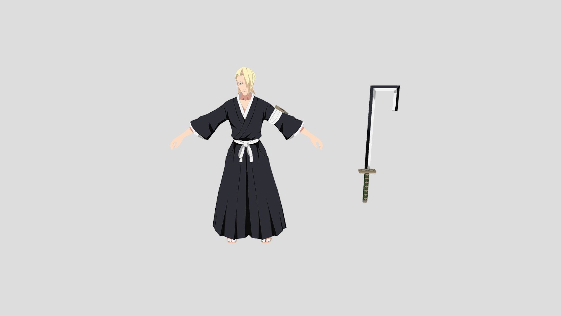 Izuru Kira - Download Free 3D model by Cyrone™ (@Cyrone) [bea0cac] - Sketchfab