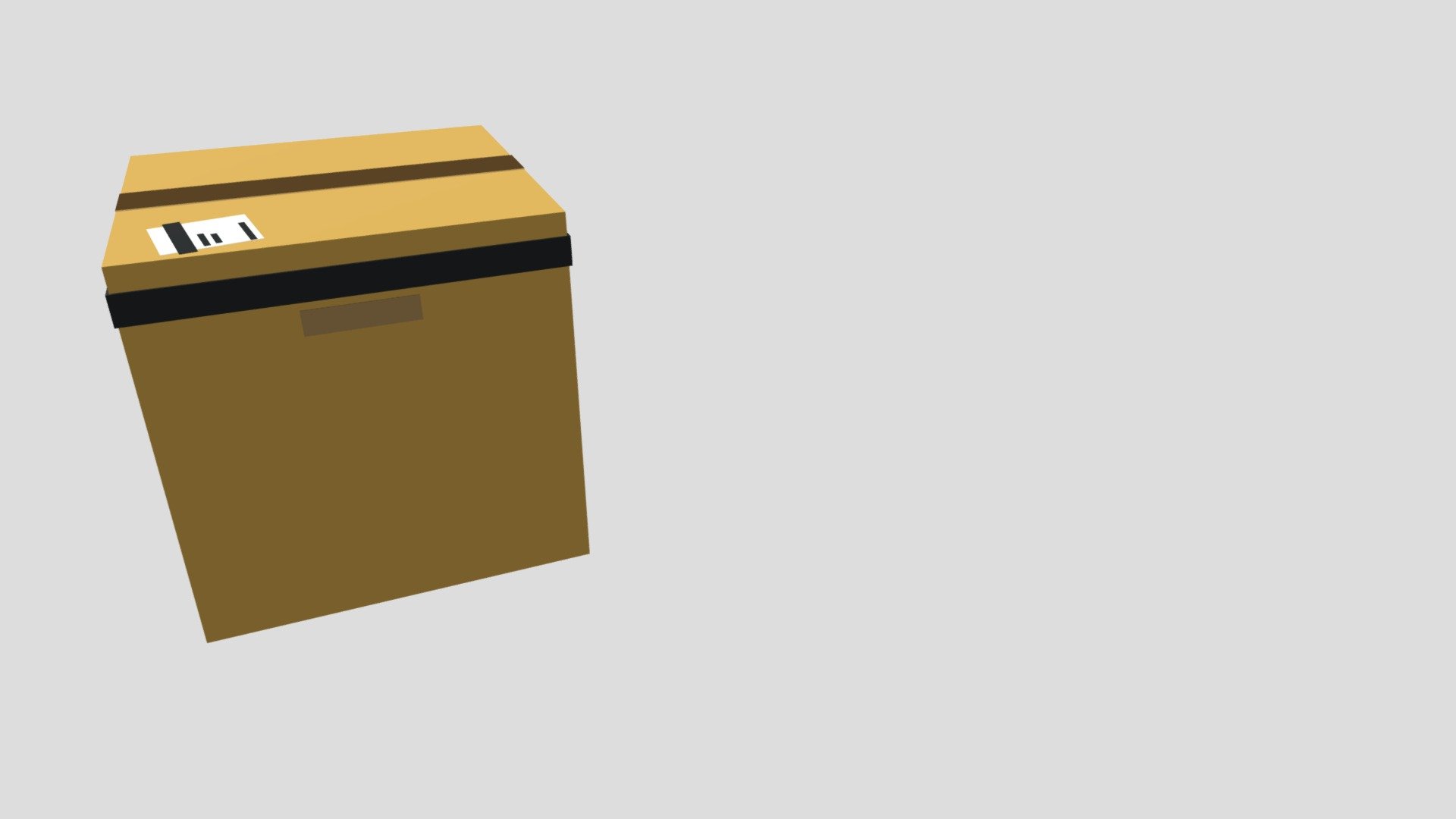 Low Poly Cartoon box - Download Free 3D model by nlsww [bea108b ...