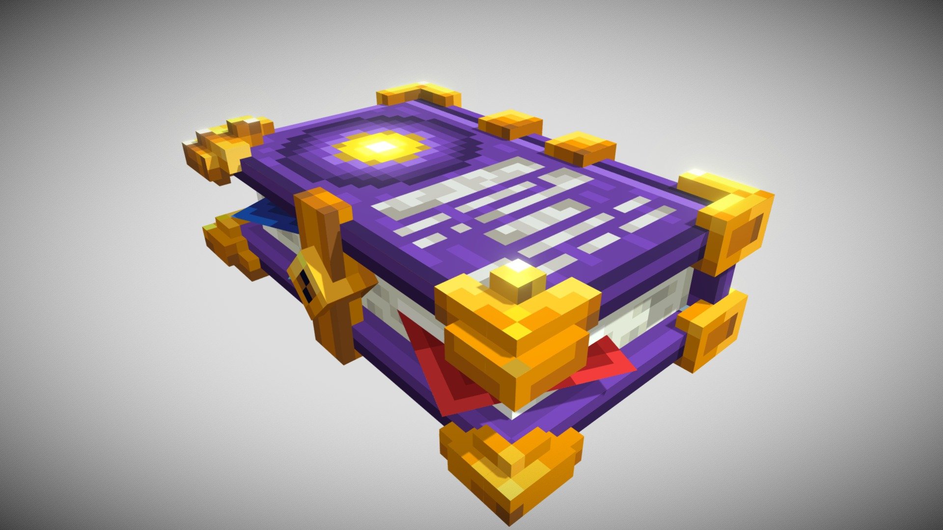 knowledgebook - 3D model by Toffy (@tofplays) [bea11cc] - Sketchfab