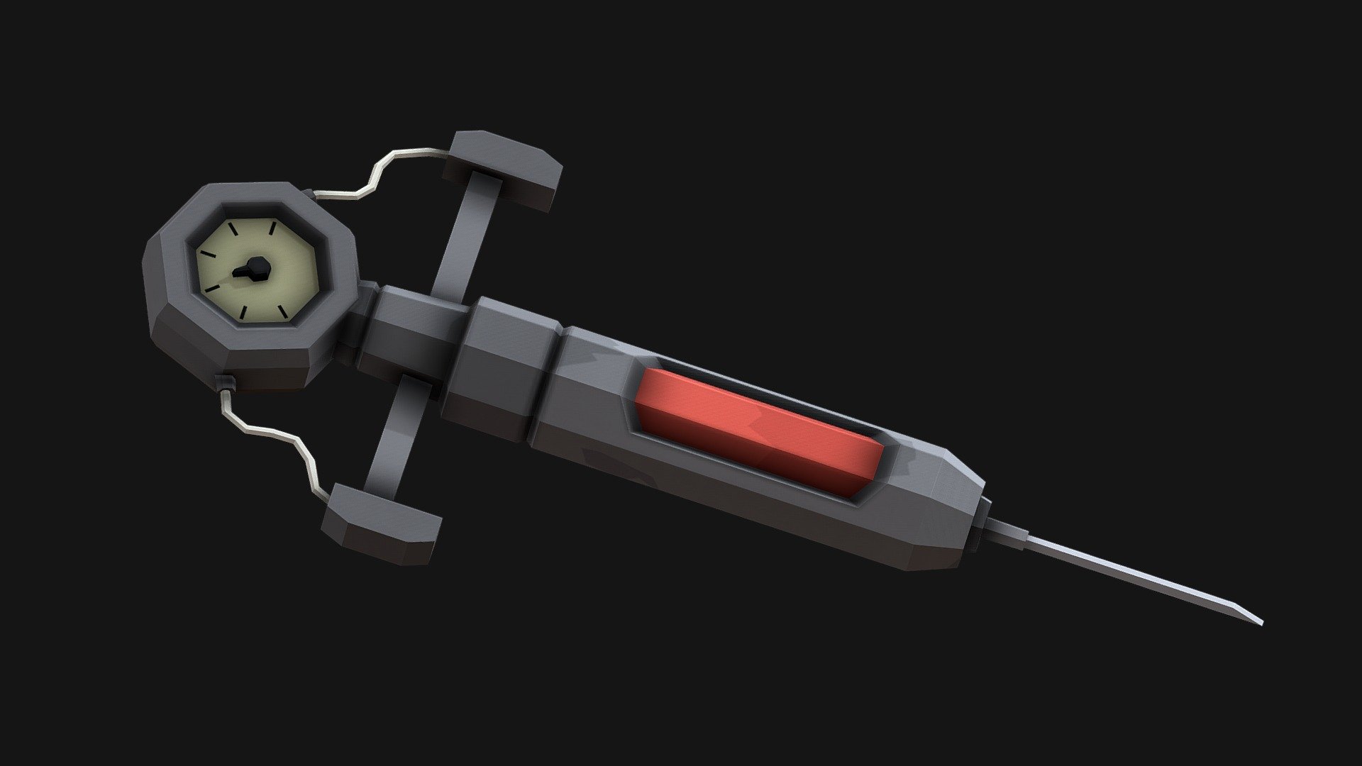 Stimpak (Low Poly) - 3D model by Likonisa (@likonisa3D) [bea201b ...