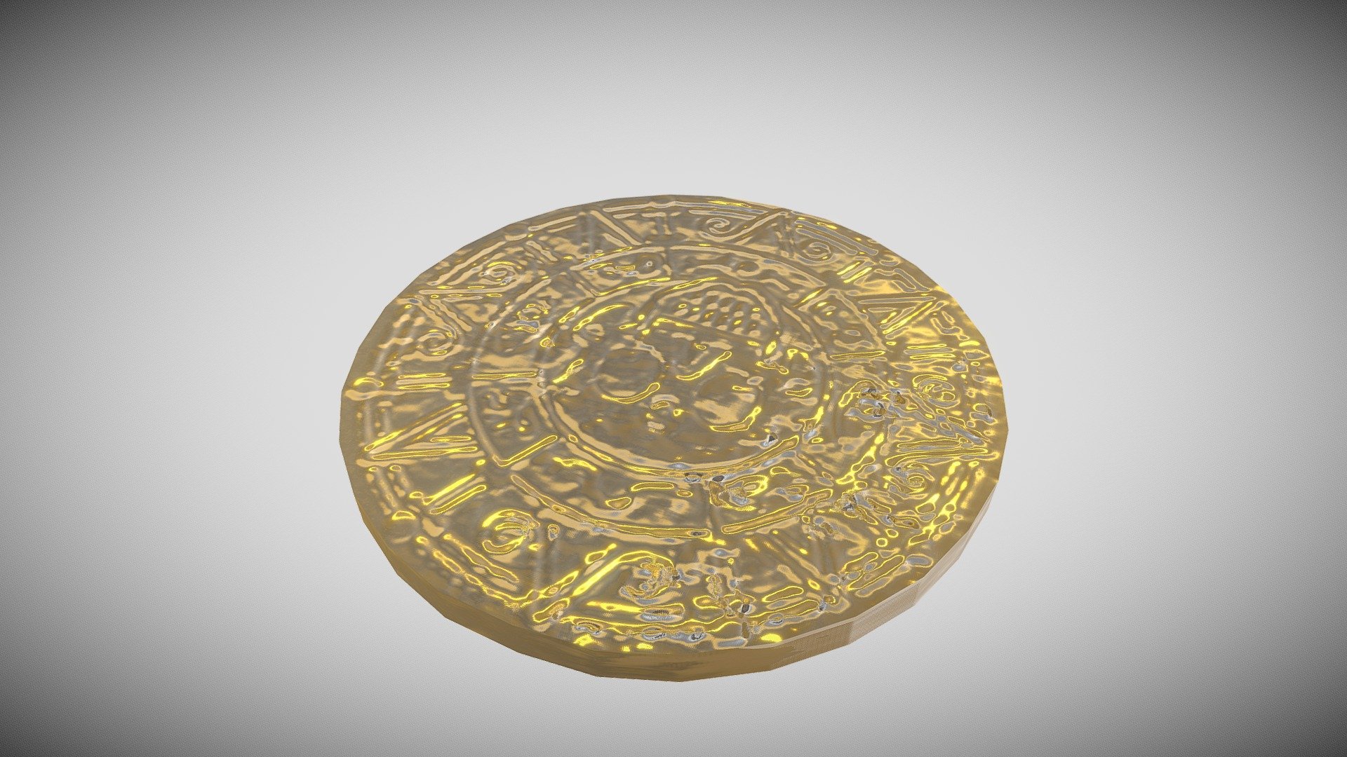 coin model - 3D model by Baaszwerts05 [bea275d] - Sketchfab