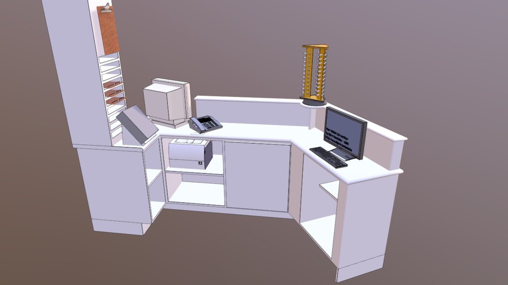 wellness desk v.5 - 3D model by Greg Wallace (@gregwallace) [bea4b1e ...