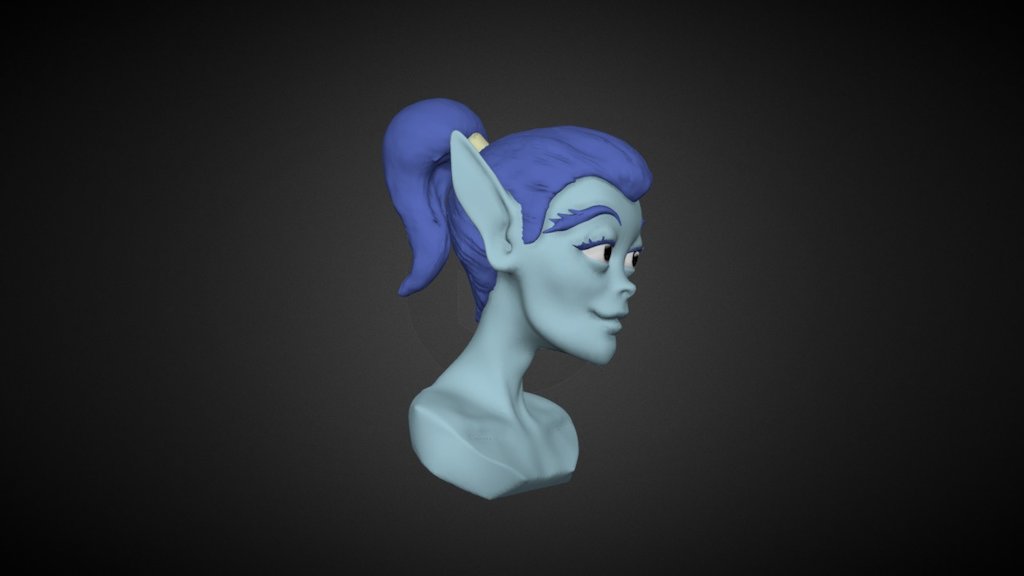 Elf - 3D model by K-Studio (@kosta_bog_3d) [bea60f7] - Sketchfab