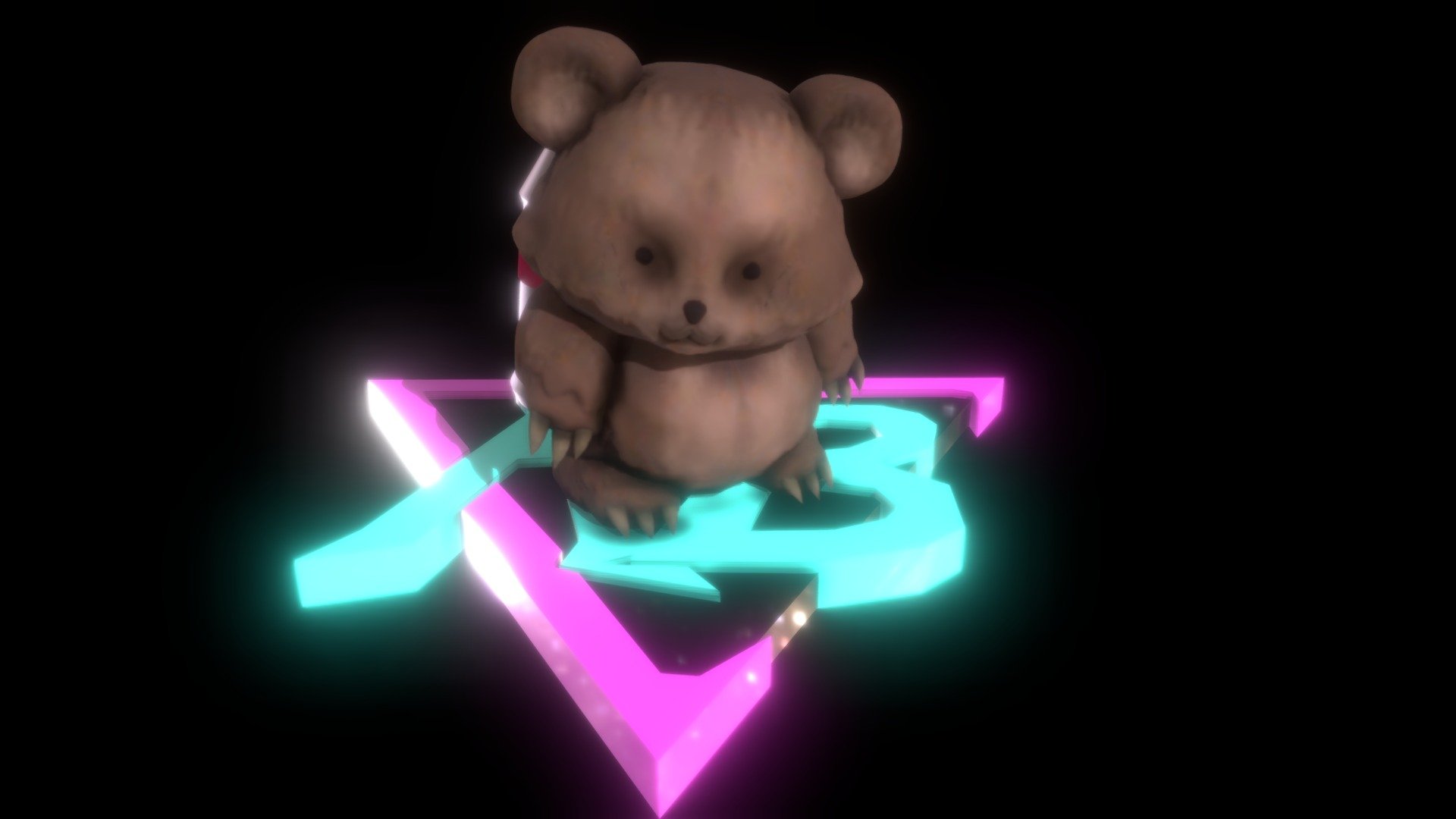 RocketBear Mini Figure - Buy Royalty Free 3D model by parnmkie [bea614c ...
