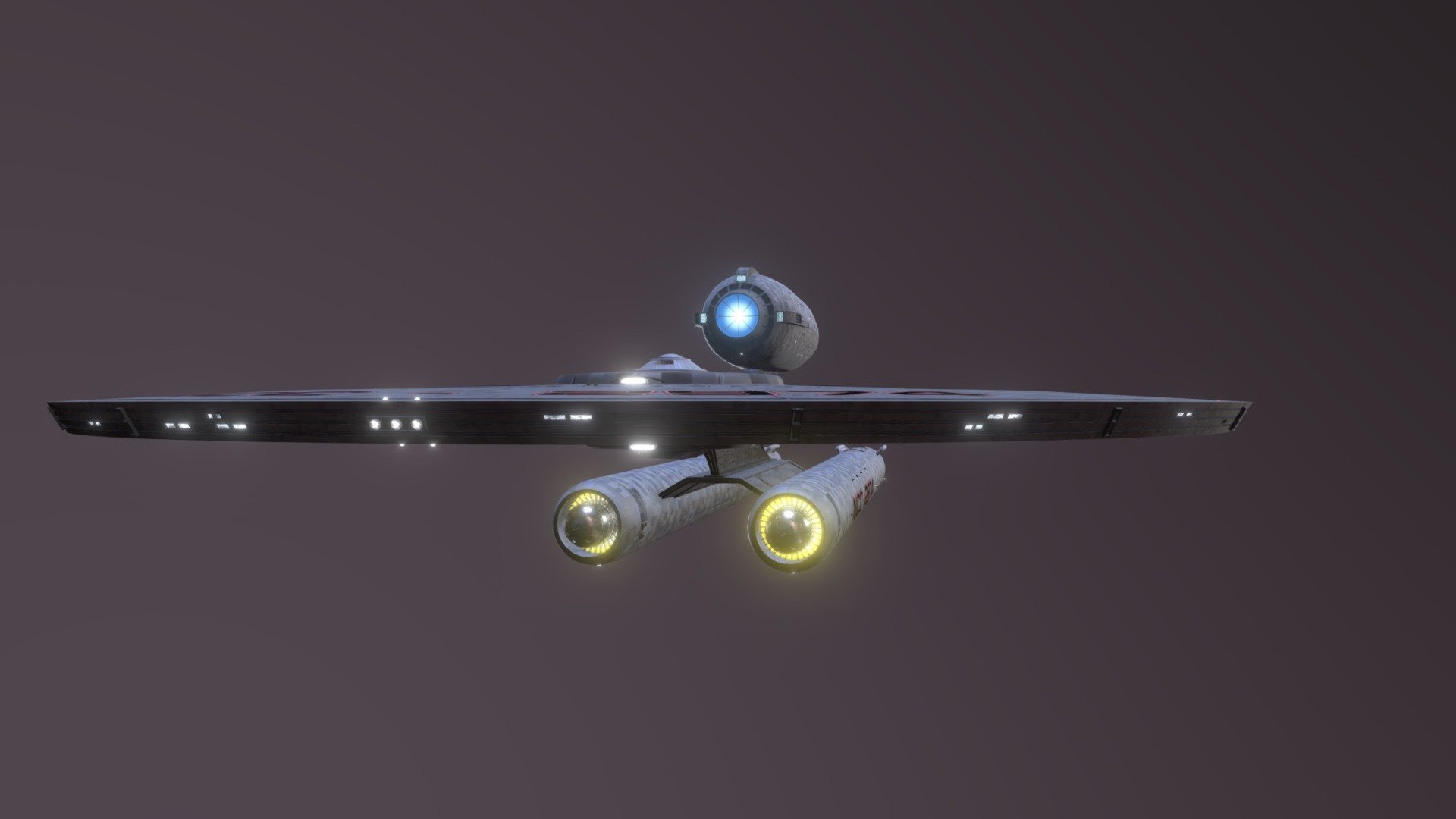 Star Trek USS Prague TMP-Era Kelvin Type - 3D model by RommyArts ...