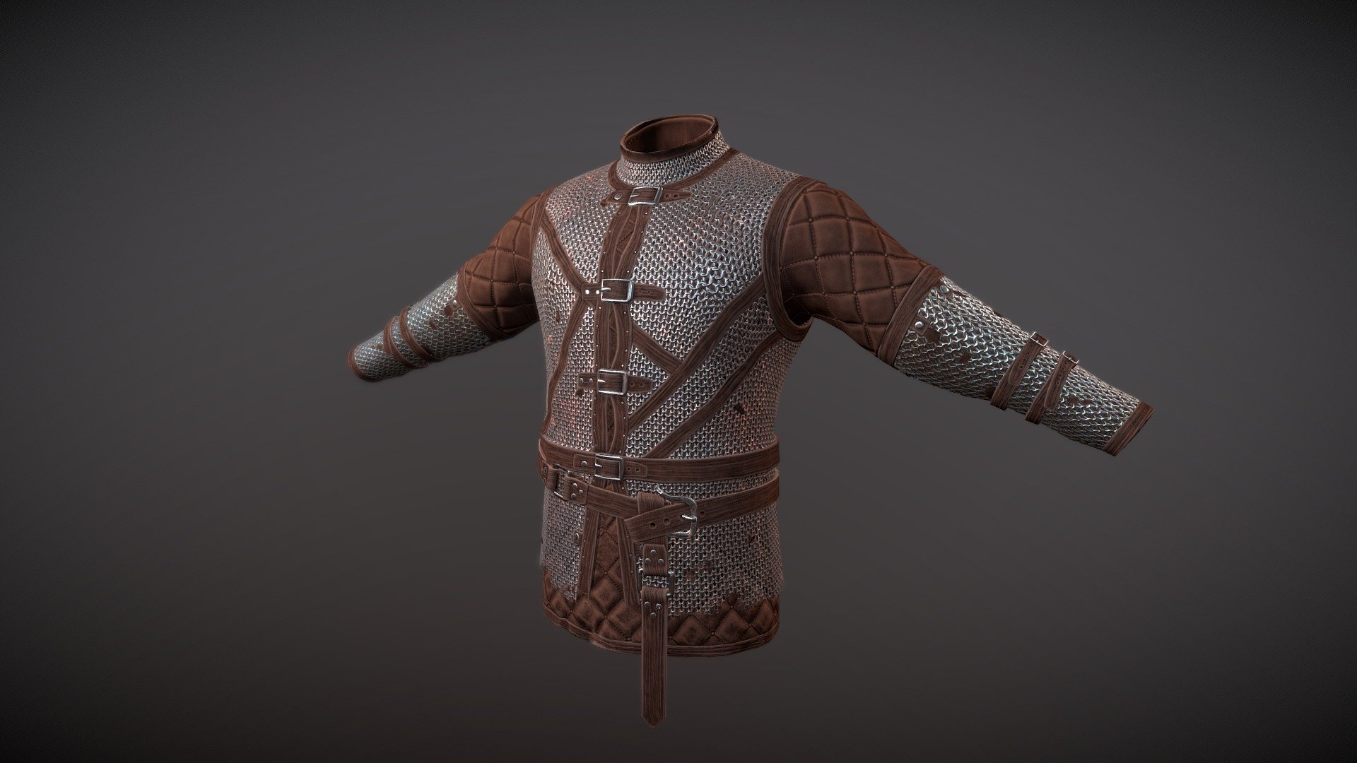 Chainmail V1 - 3D model by Ashraful Mobin (@ashrafulmobin) [bea9138 ...