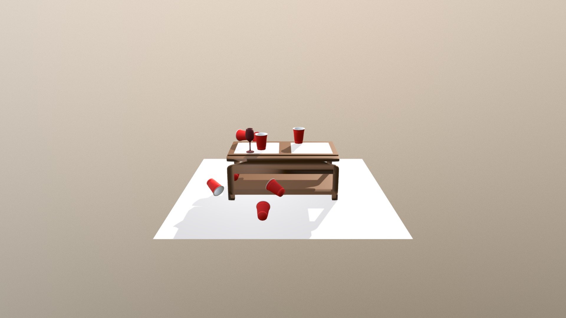 Party Scene - 3D model by Nick.Hill [bea91ce] - Sketchfab