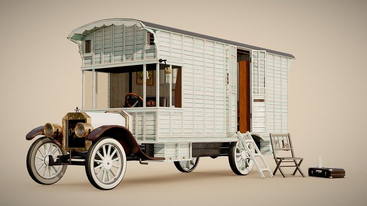 Motorhome 3D models - Sketchfab