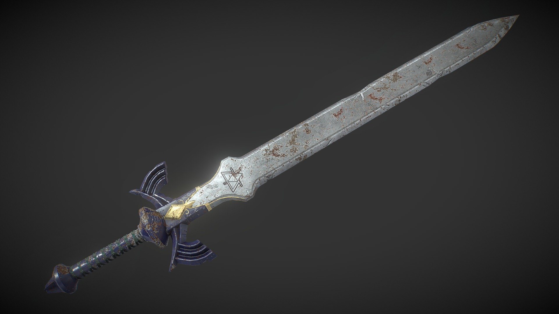 Master Sword from the Legend of Zelda - 3D model by scottkappos ...