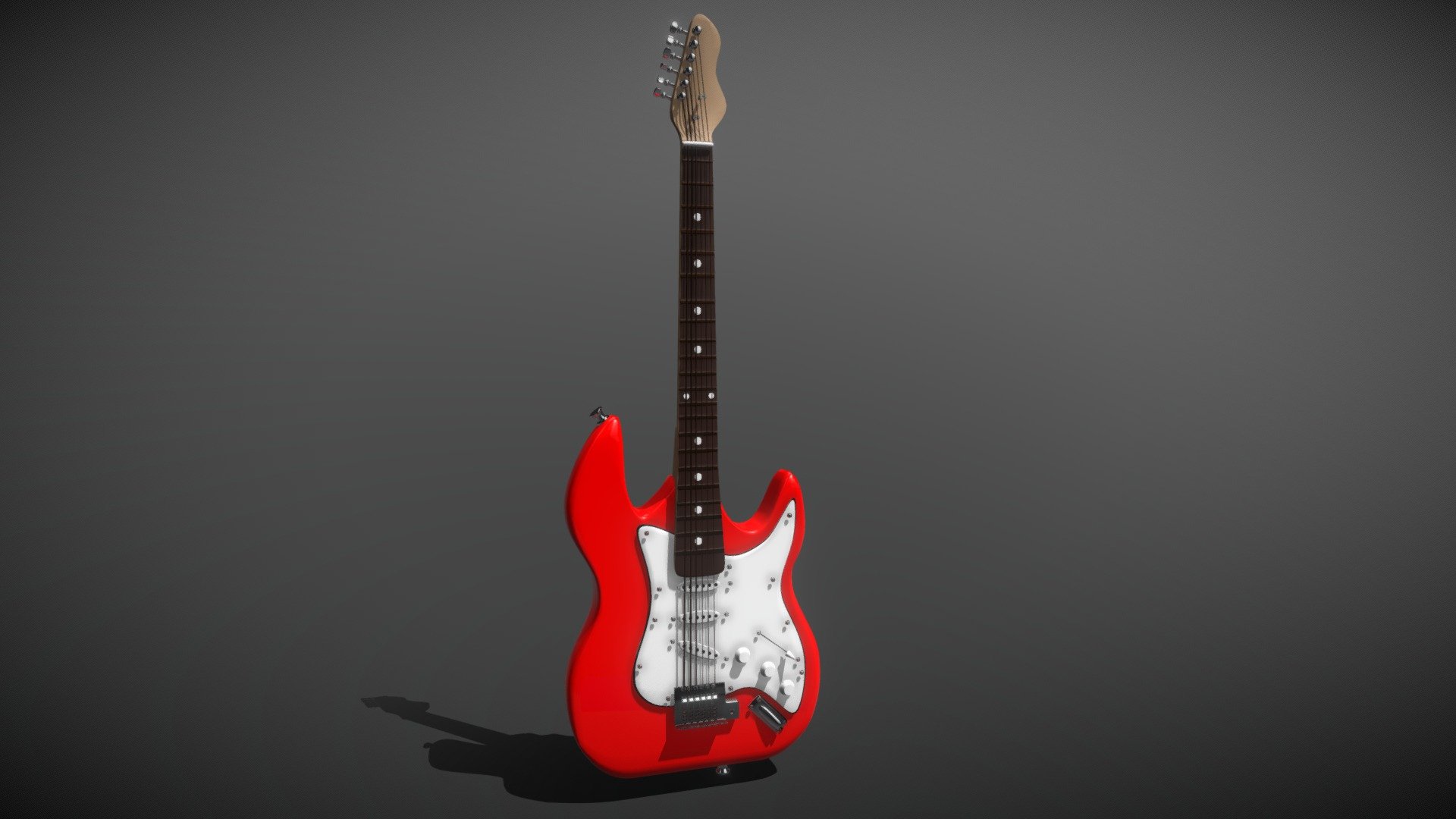 Electric Guitar - 3D model by opocock14 [beabc88] - Sketchfab