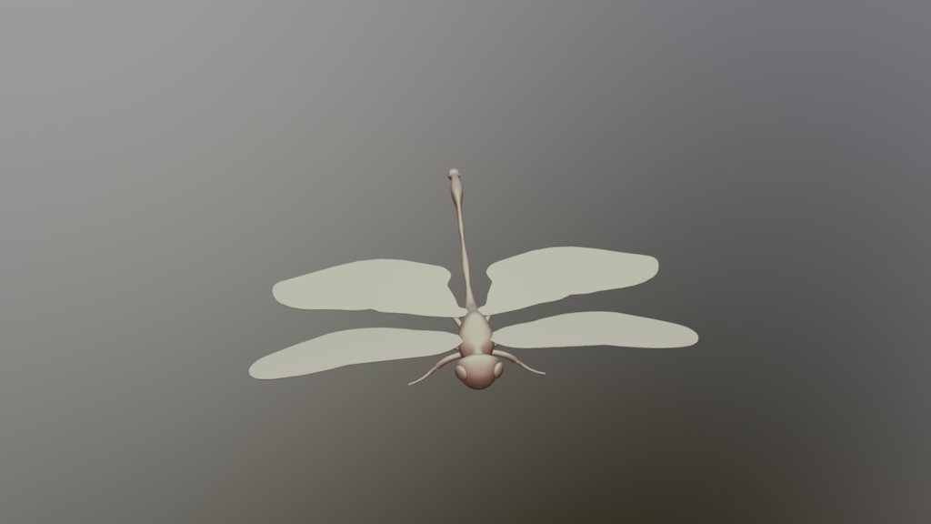 Dragonfly - 3D model by reemh [beabeec] - Sketchfab
