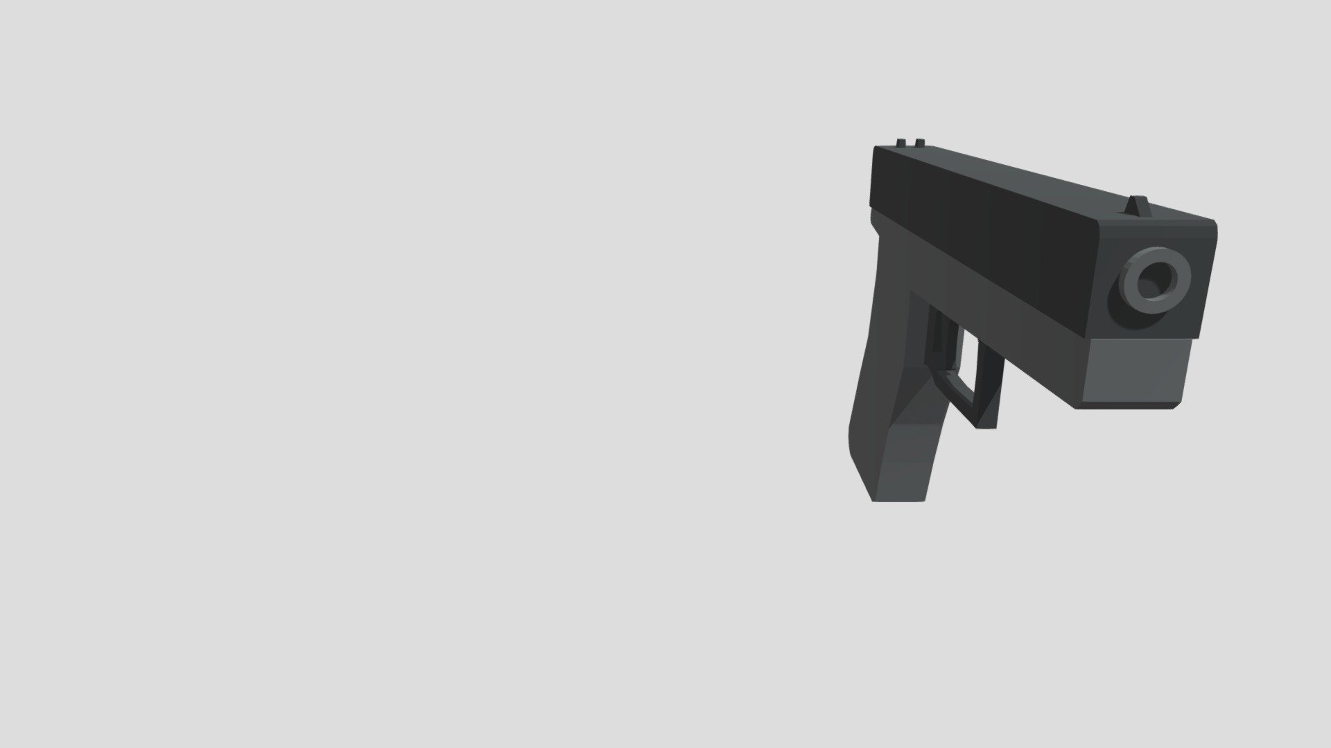 Cartoon Glock - Download Free 3D model by reed1 (@reed1) [beac098 ...