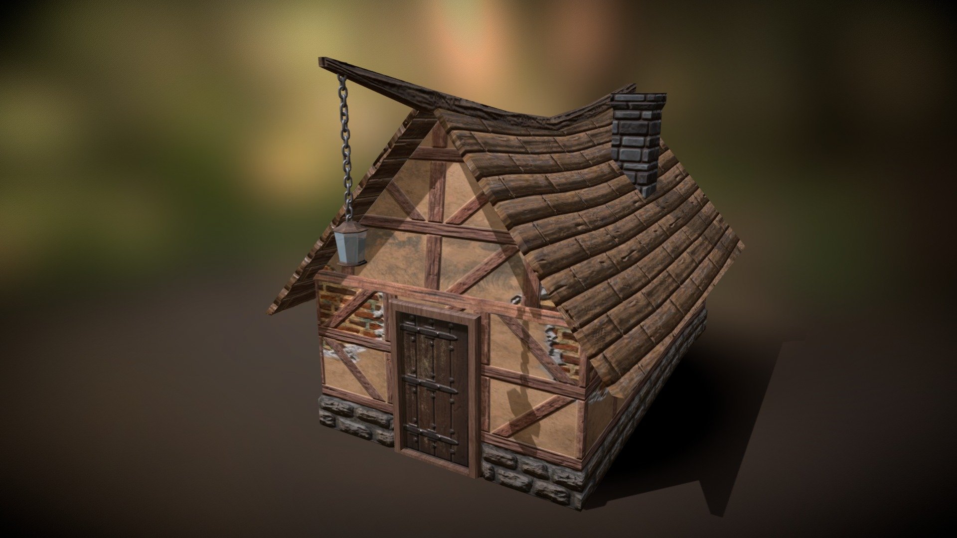 Hut - 3D model by Szymon (@carlosostrap) [beaccac] - Sketchfab
