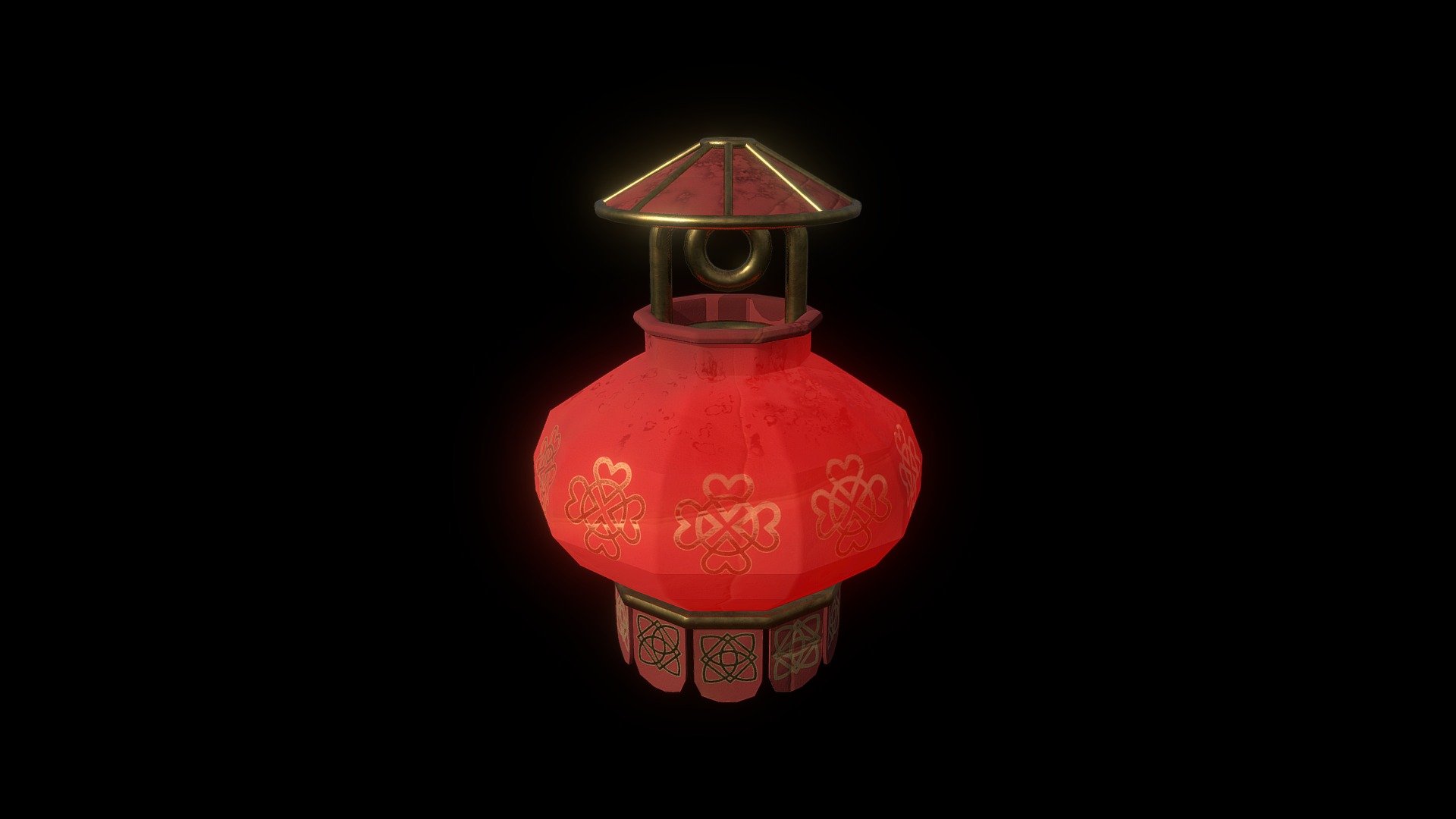 Paper Lantern - 3D model by Josh McAvoy (@McAvoyDesign) [beae0ce ...