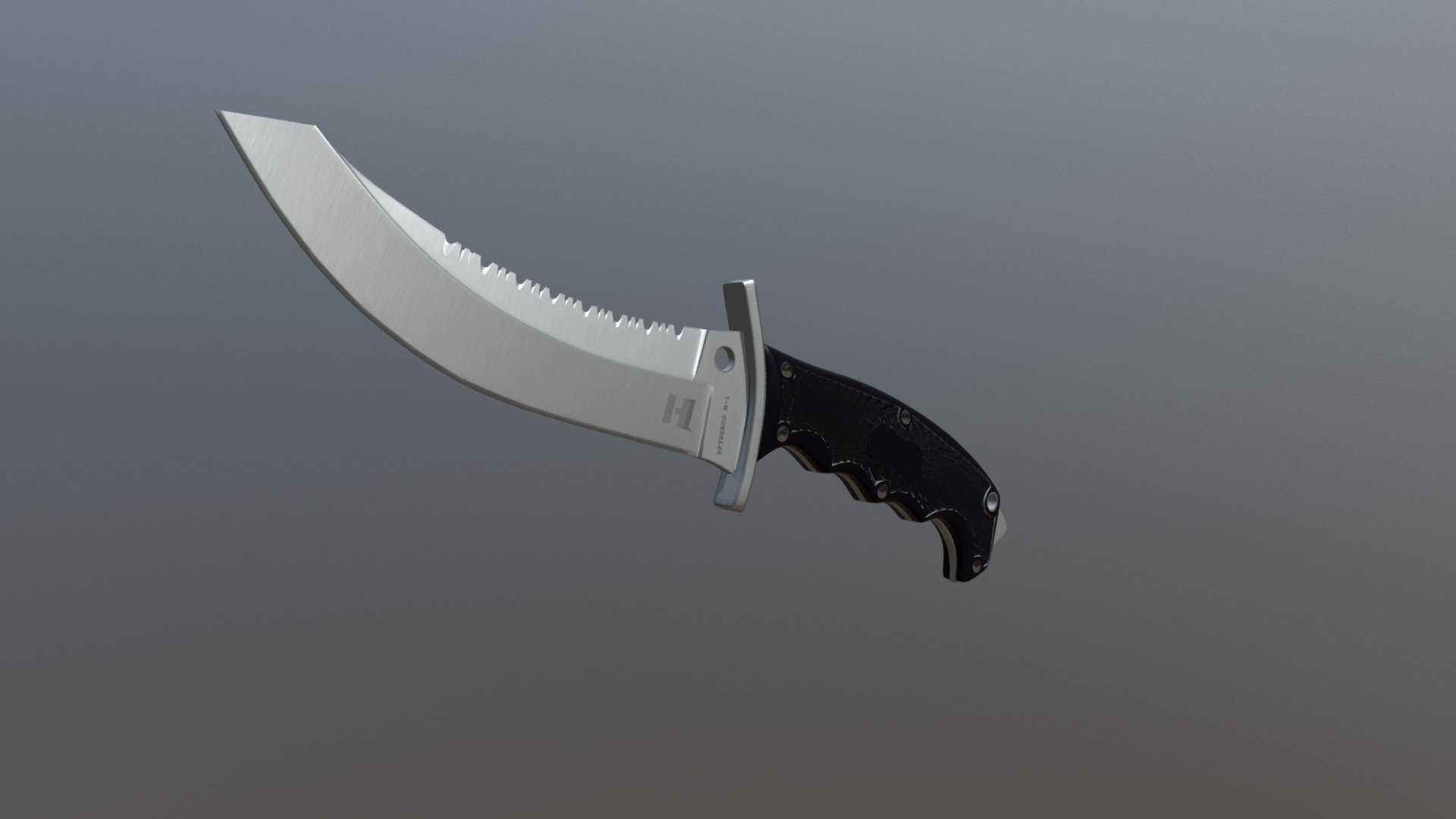 Knife - 3D model by Mikhail Gavrilec (@gravit) [beaf9bc] - Sketchfab