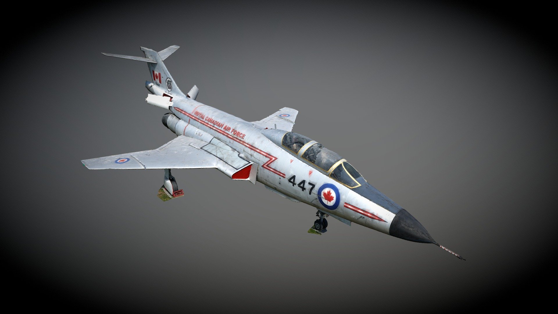 McDonnell CF-101 Voodoo - Buy Royalty Free 3D model by blackfirefilms ...