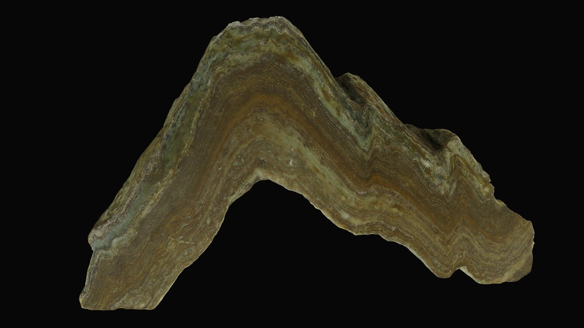 Fold in schist - Download Free 3D model by Sara Carena (@saracarena1 ...