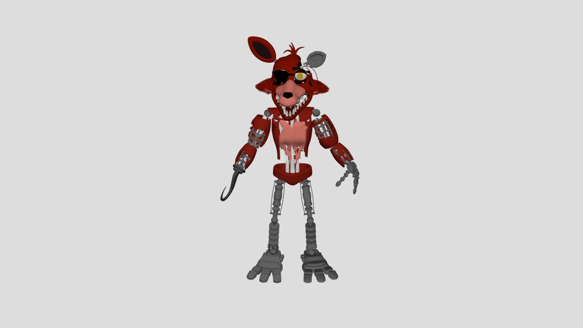 W_Foxy_ Animatronic_ By_Emmf_Cvety - 3D model by L_T projects ★ (@L-T ...