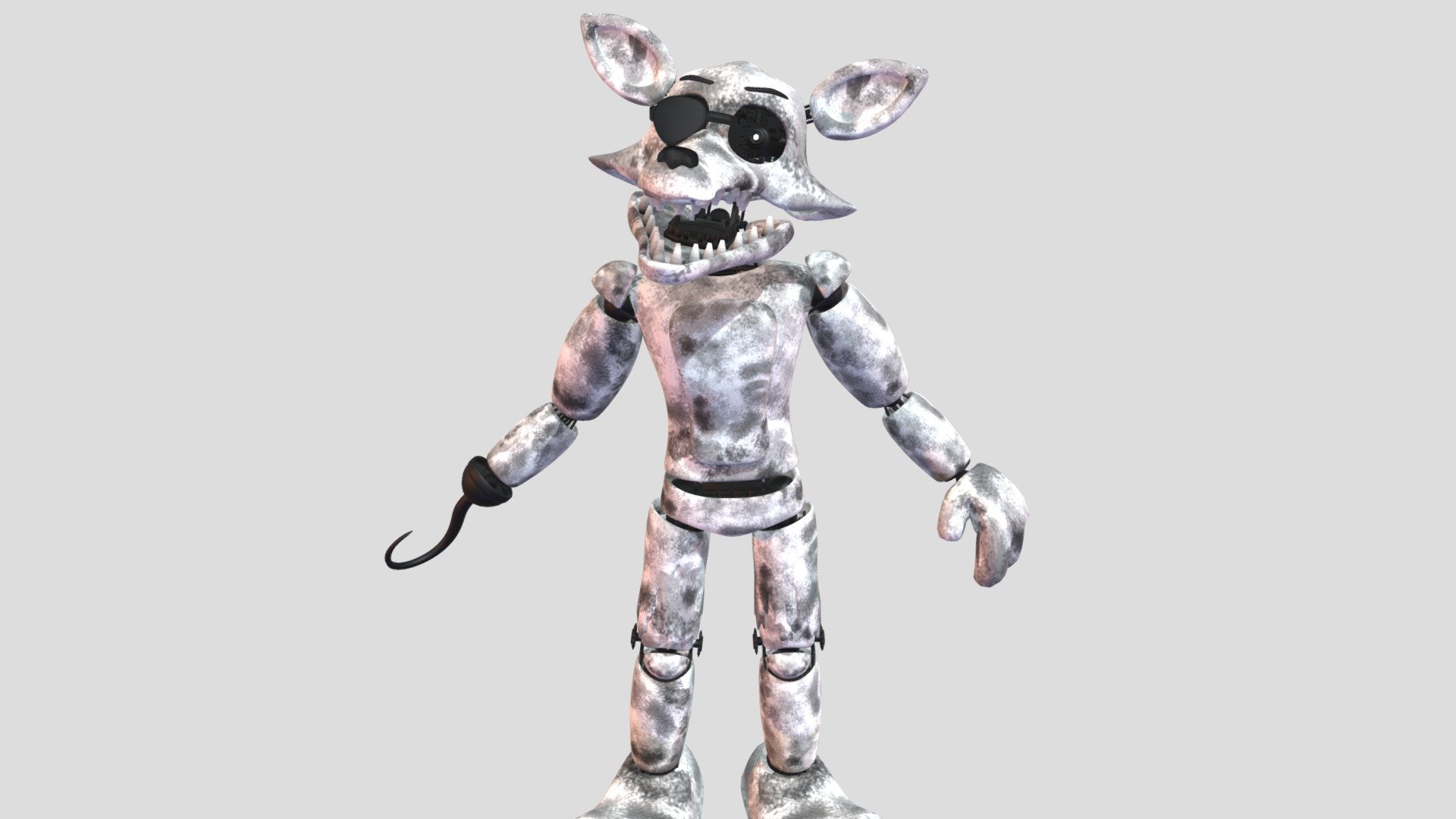 Torres Unwithered Foxy by RealTorres15 - Download Free 3D model by ...