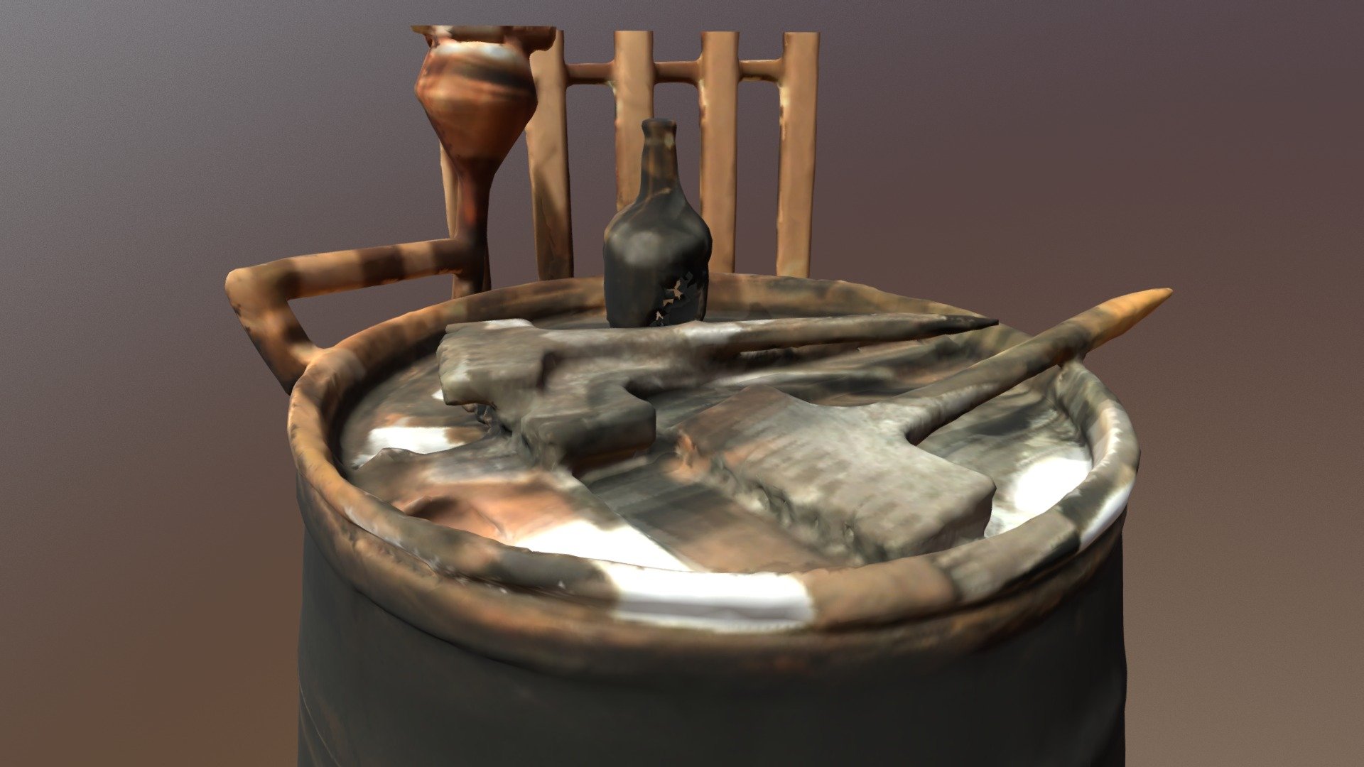 Mixed Objects - 3D model by connorleekite [beb289a] - Sketchfab
