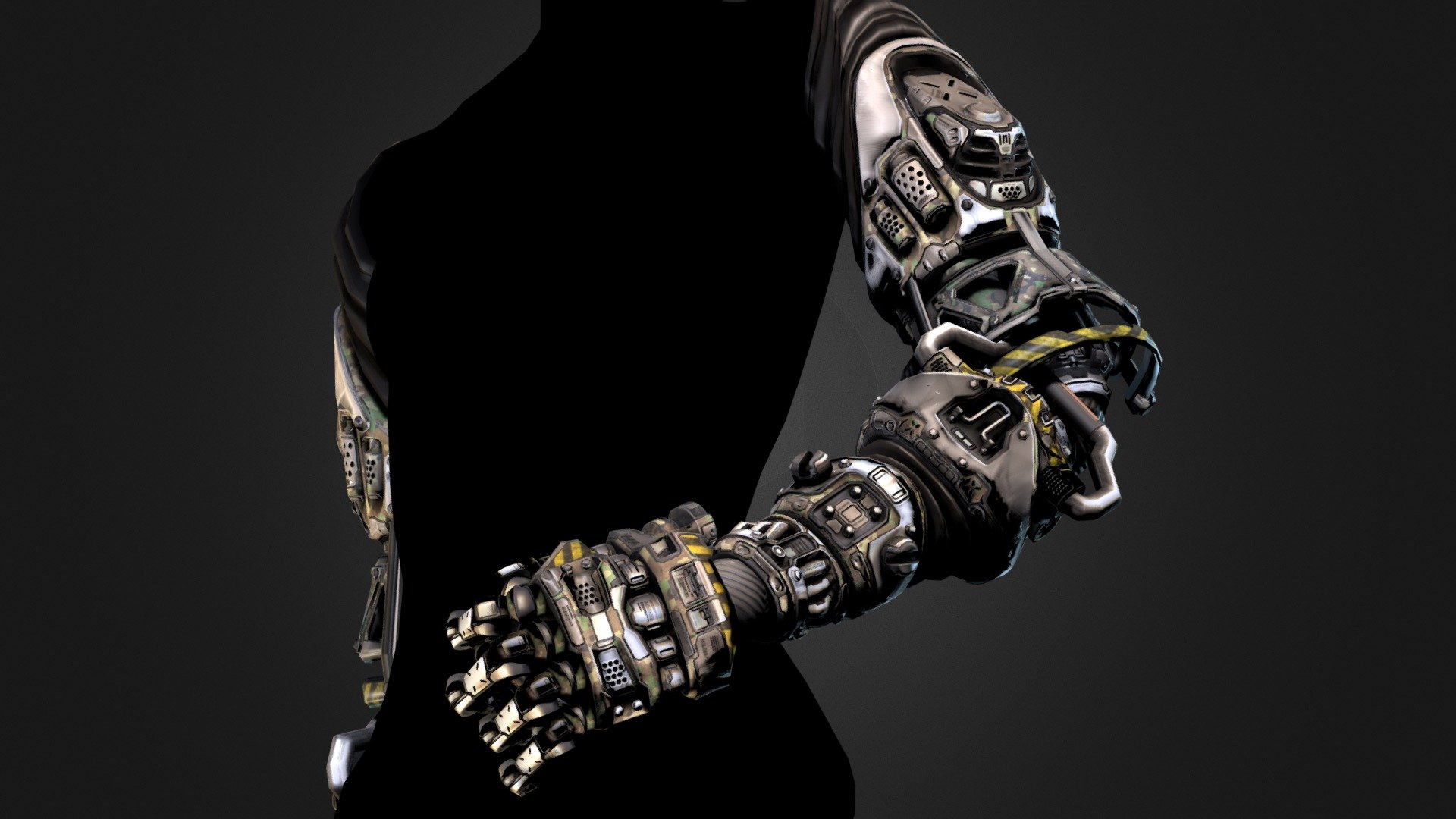 Mechanical arms for kemono avatar - 3D model by savaro [beb294d ...