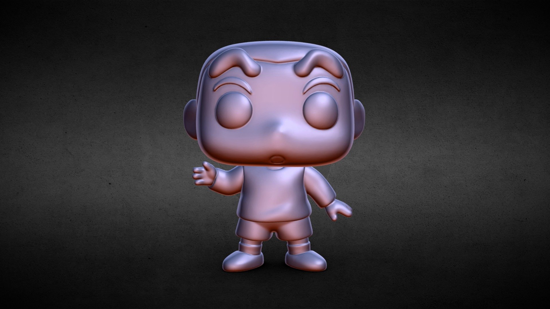 Shin-Chan - Funko Pop! - 3D model by Funky Fang (@funkyfang) [beb36e7 ...