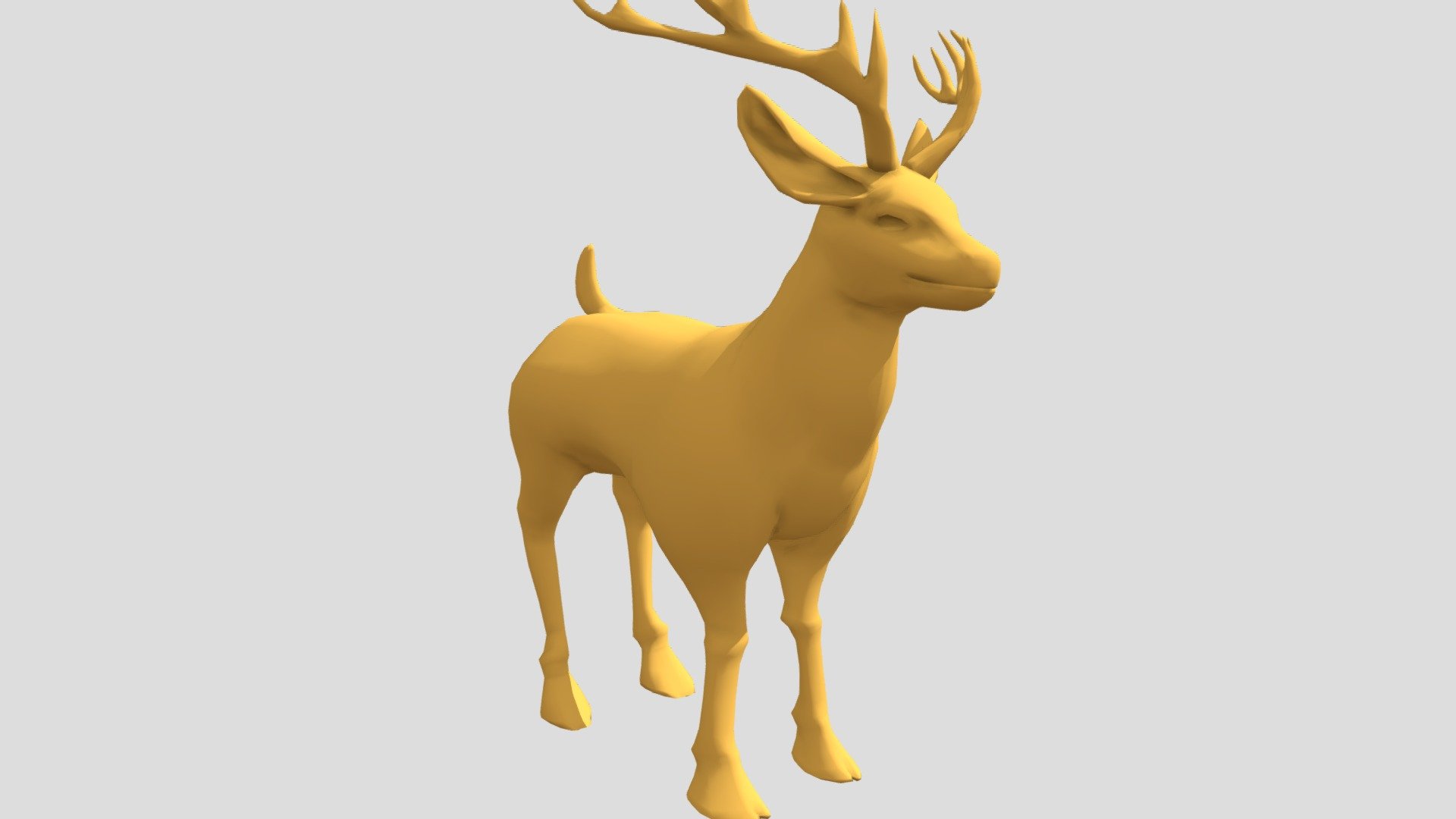 deer - Download Free 3D model by Fon.Phimonphat [beb46dd] - Sketchfab